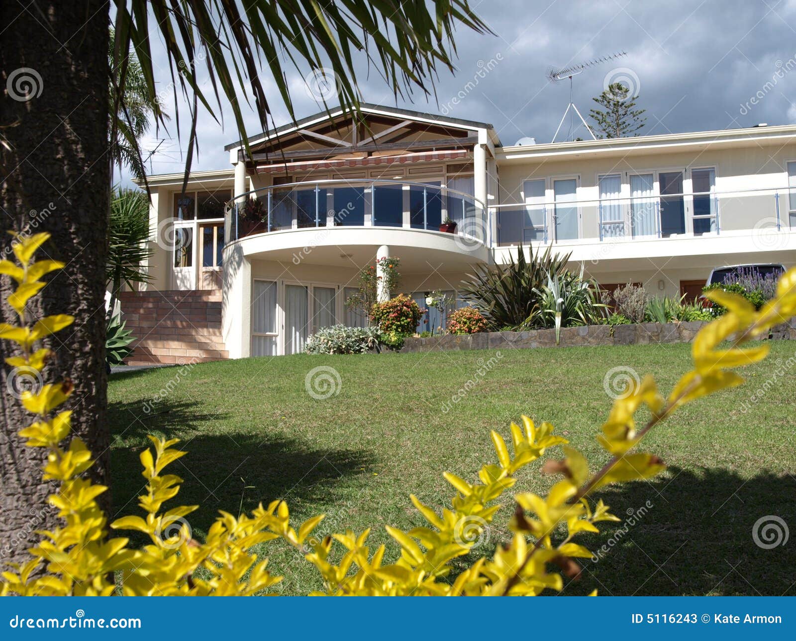 Two level home stock image. Image of tile, house, real - 5116243