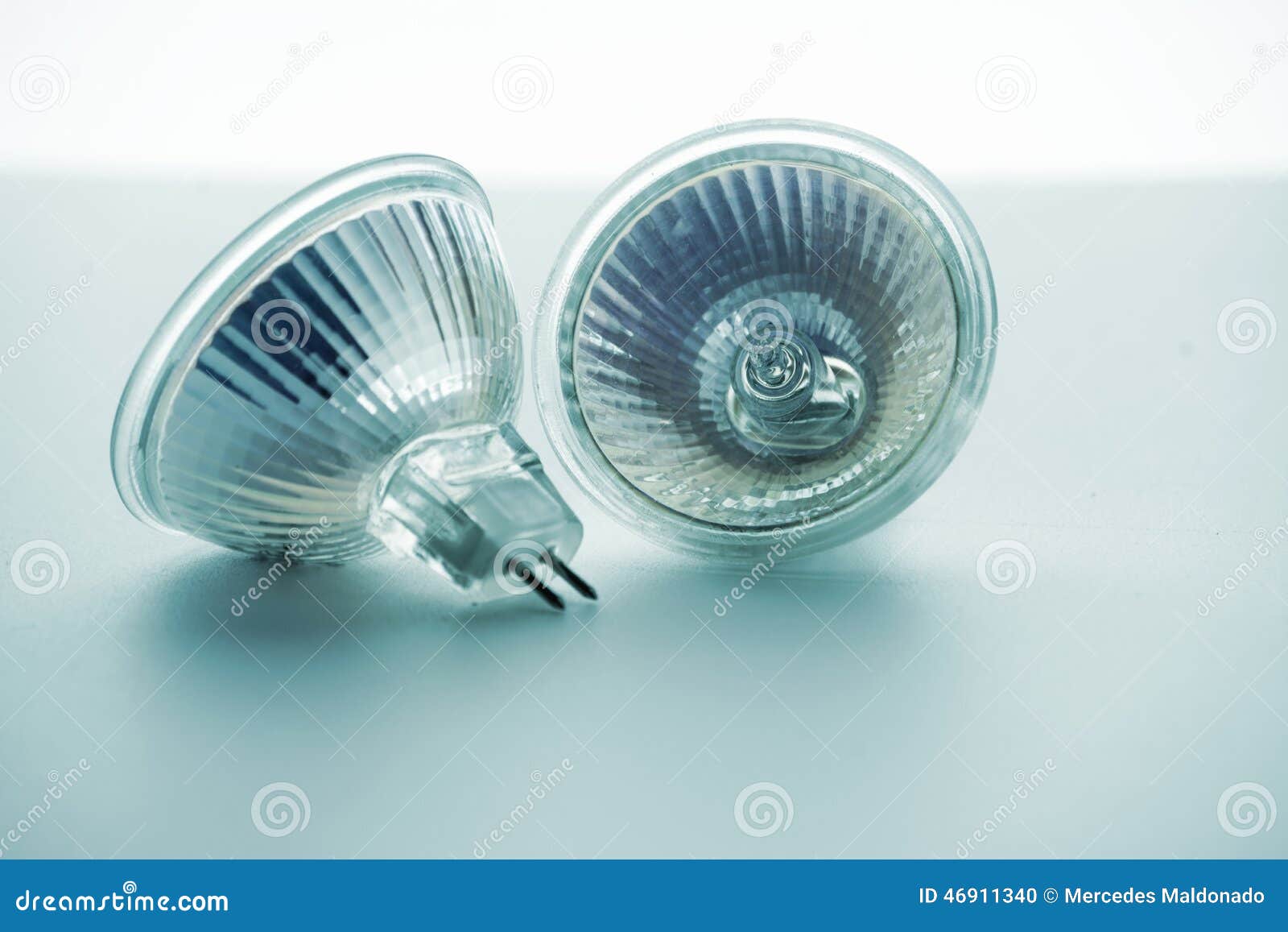 Two Light-emitting Diode Lamps Stock Photo - Image of bulb, emitting ...