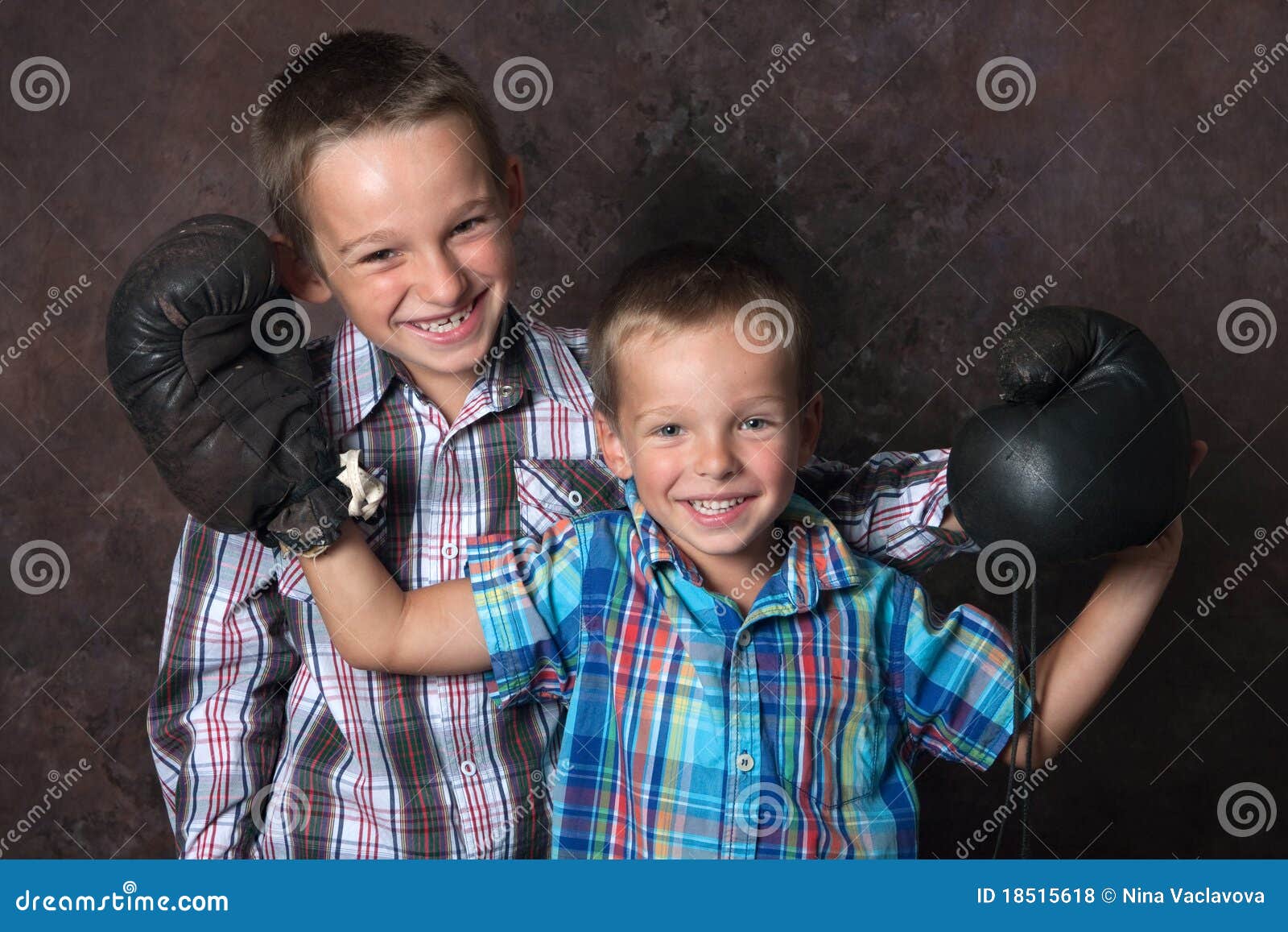 Two little boxer stock photo. Image of champion, boxing - 18515618