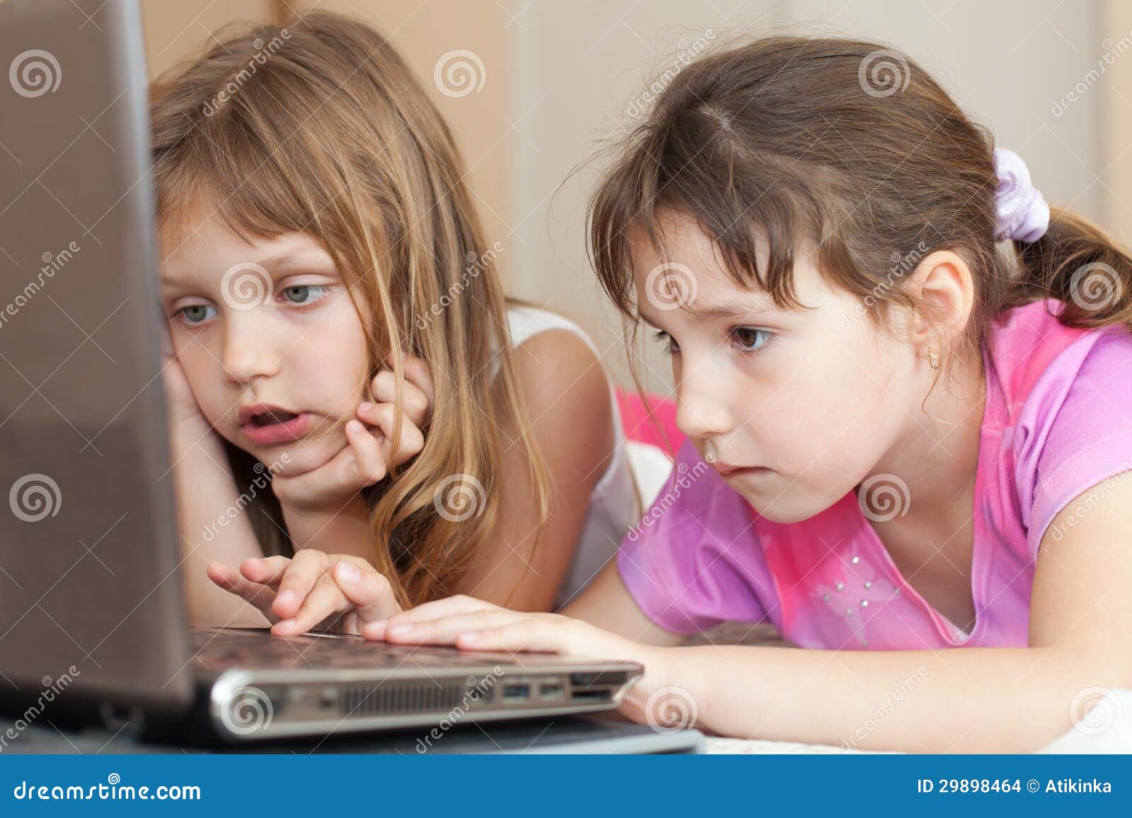 Children using computer stock photo. Image of email, happiness - 29898464