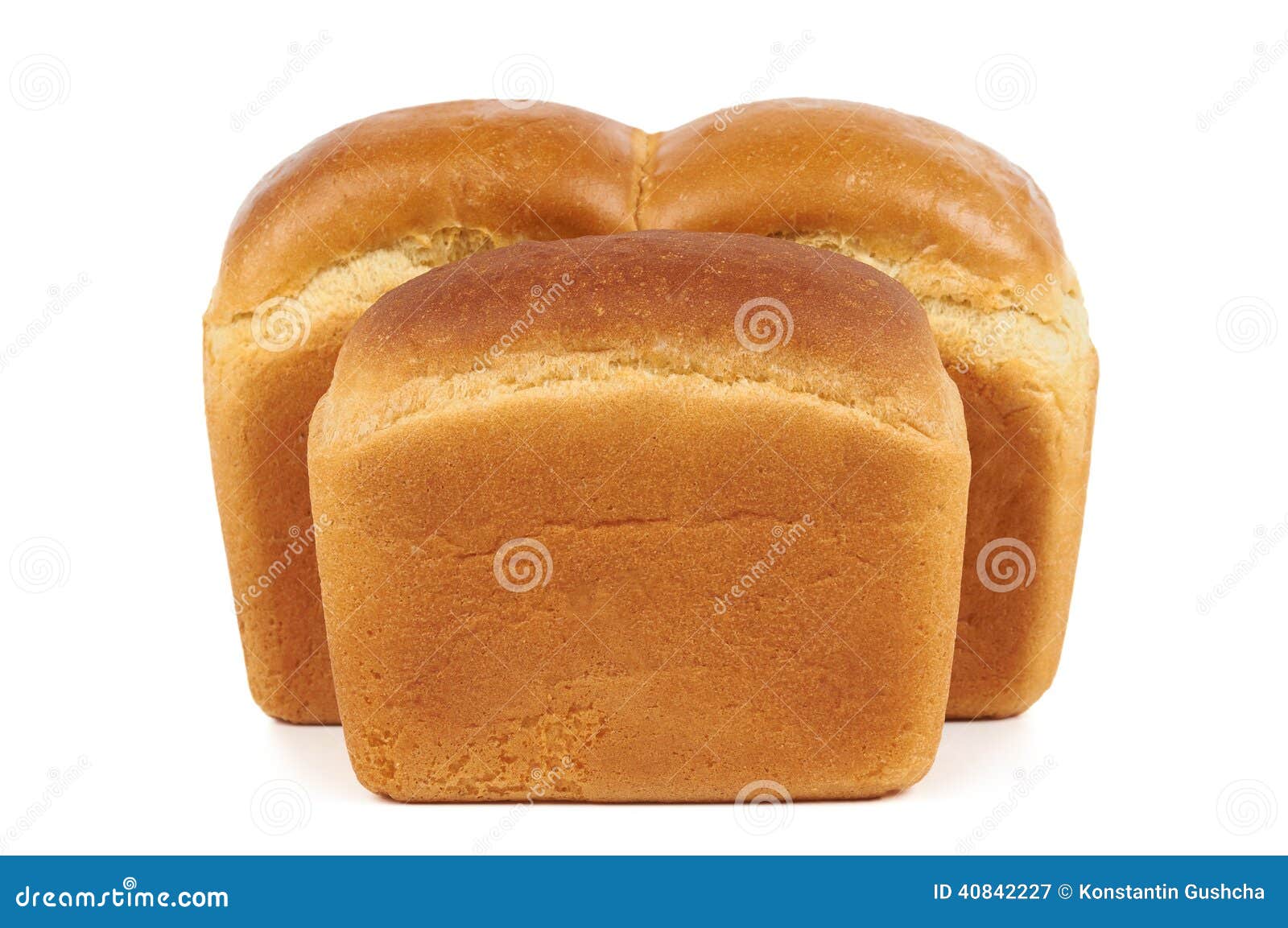 Two loaves of bread stock image. Image of golden, bake - 40842227