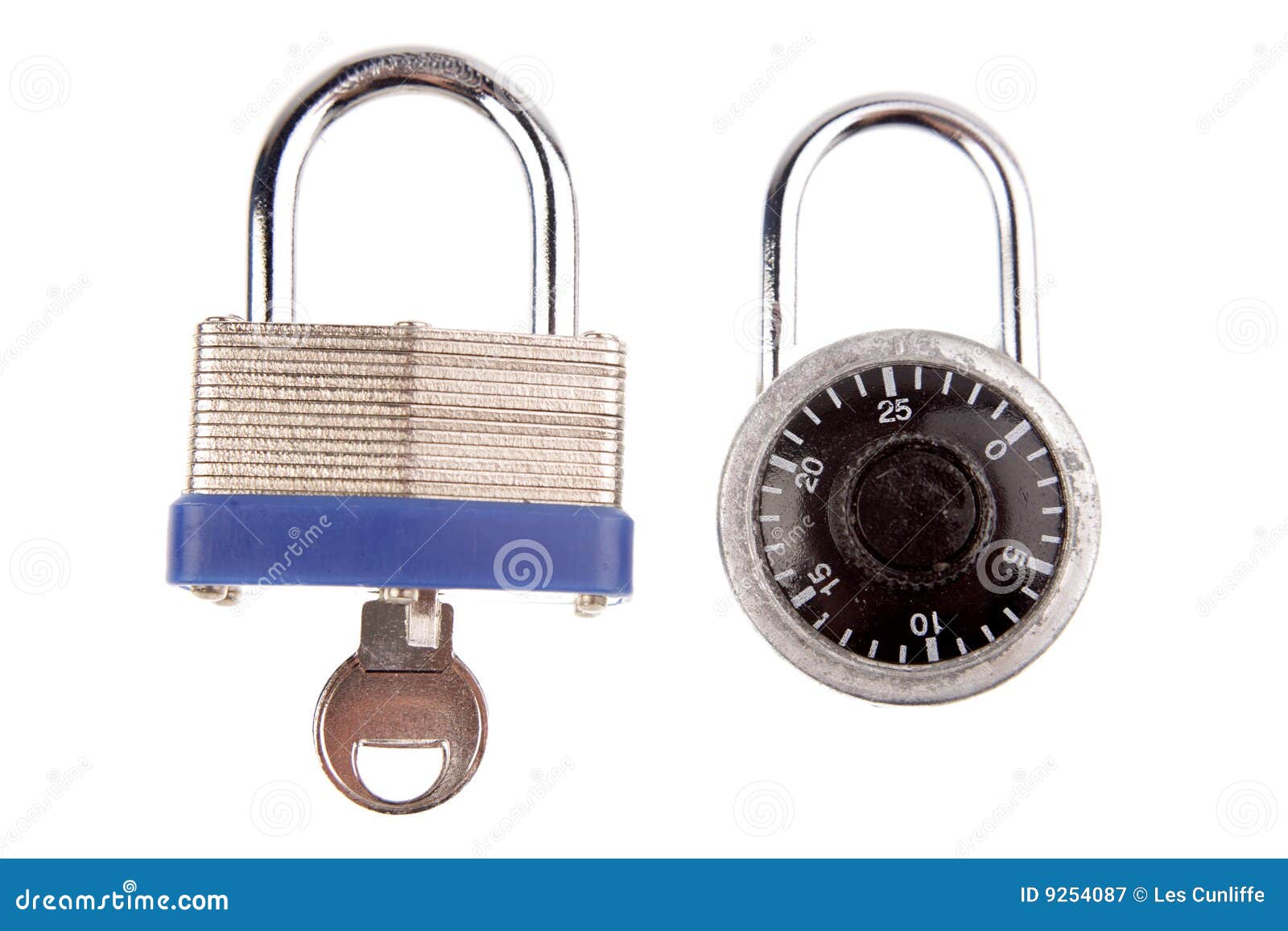 Two locks stock image. Image of accessibility, color, macro - 9254087