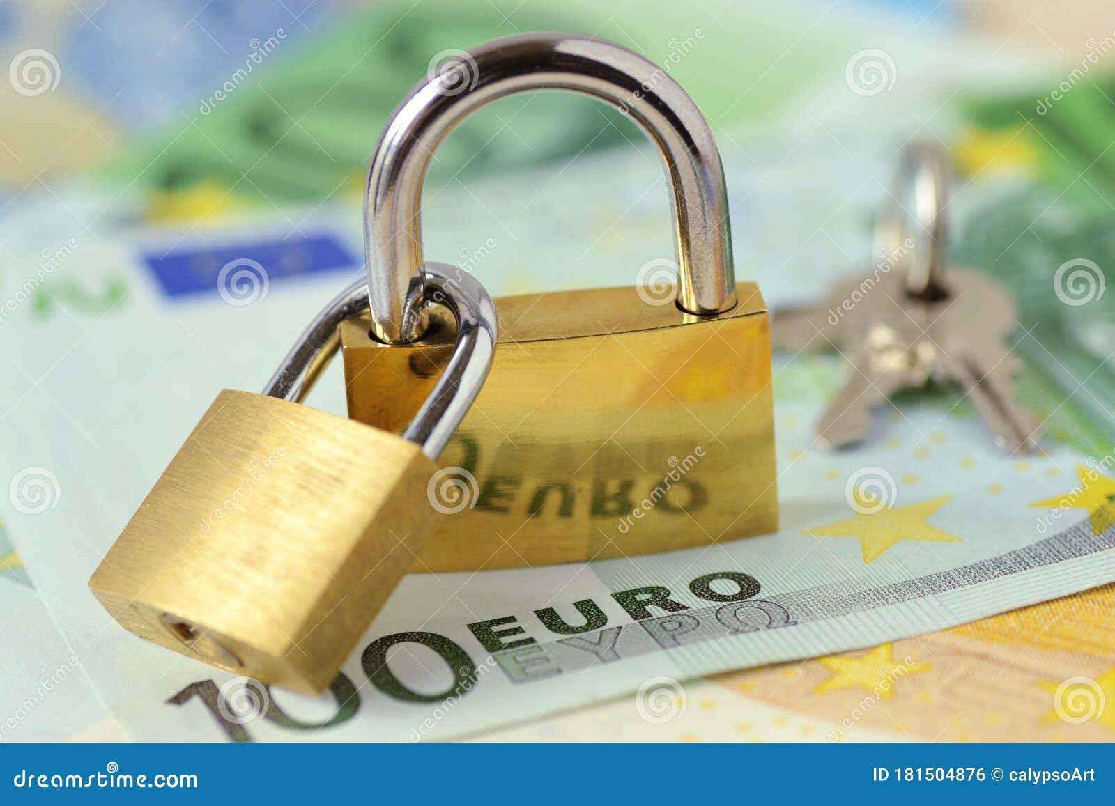 Euro Security Features Royalty-Free Stock Photography | CartoonDealer ...