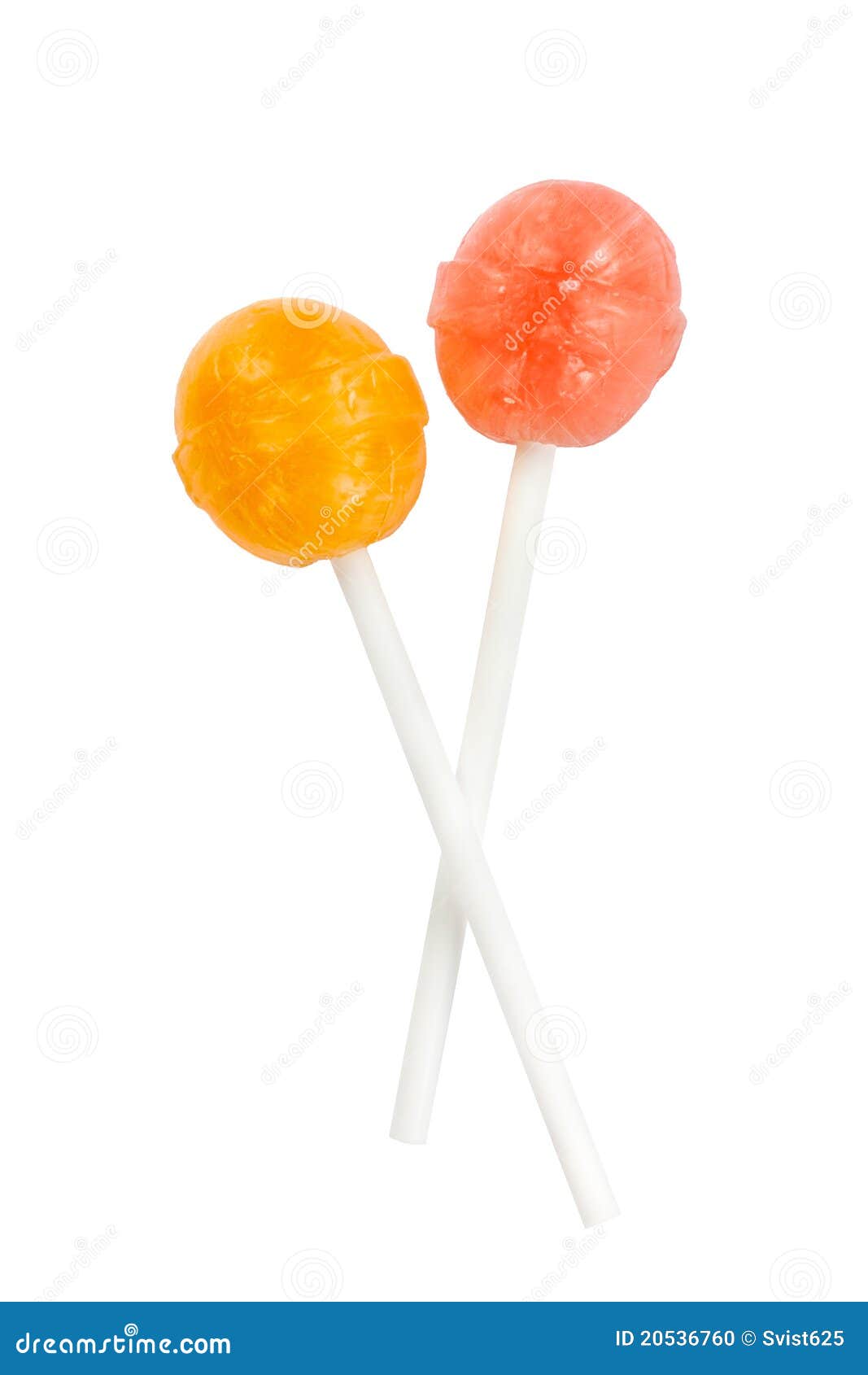 Two lollipops stock photo. Image of junk, candies, licking - 20536760