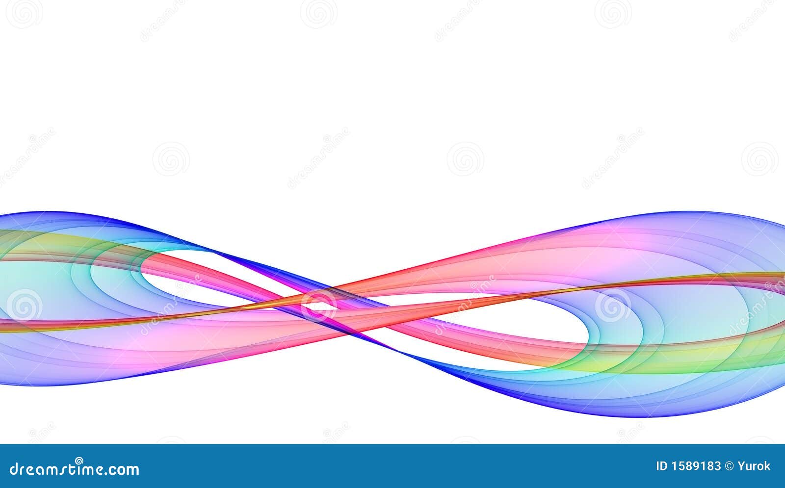 Two loops stock illustration. Illustration of motion, powerful - 1589183