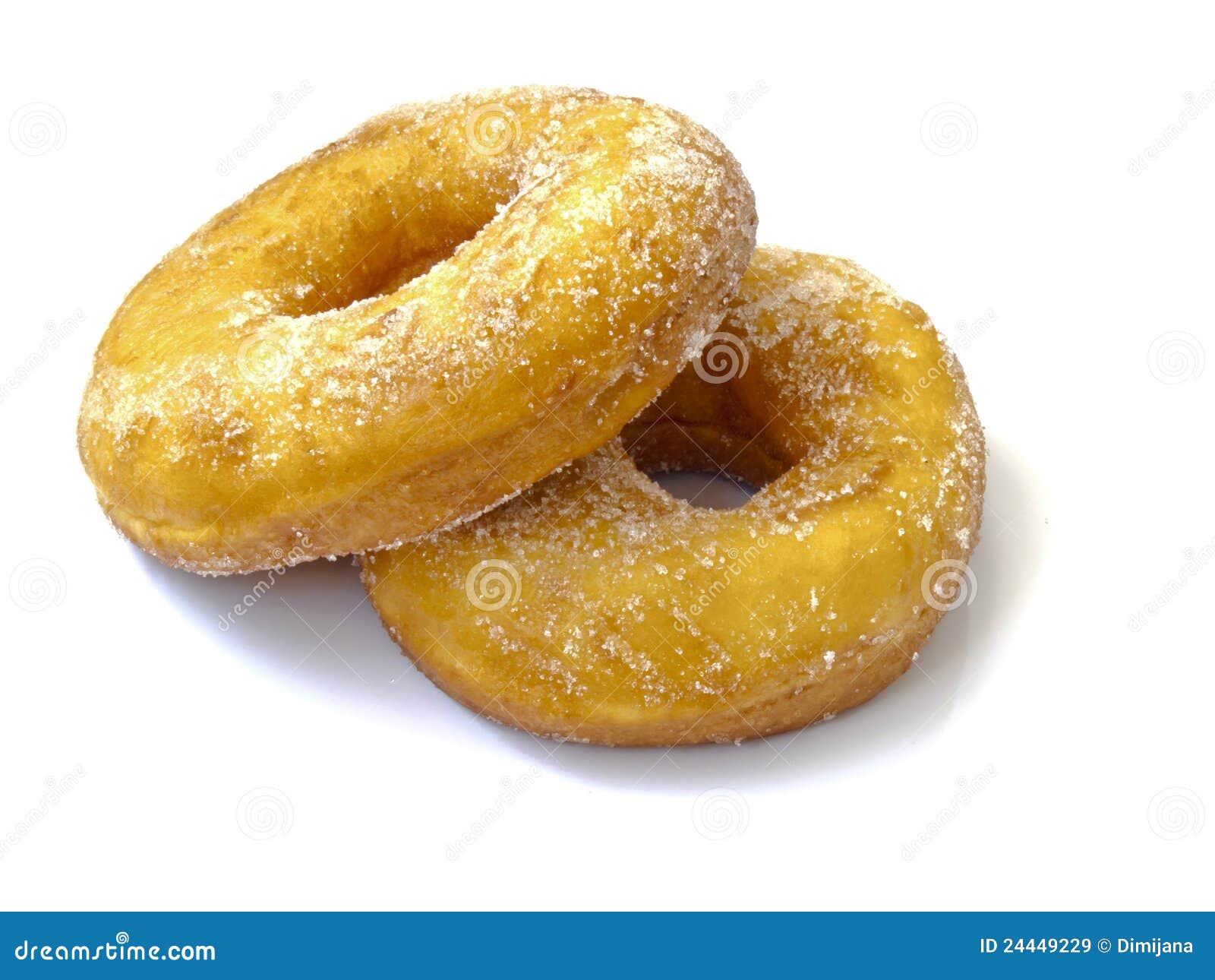 Two lovely donuts stock image. Image of pastries, cake - 24449229