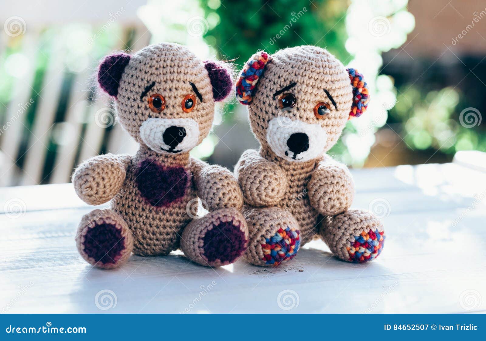 Two Lovely Teddy Bears Representing a Cuople Inlove Stock Image - Image ...