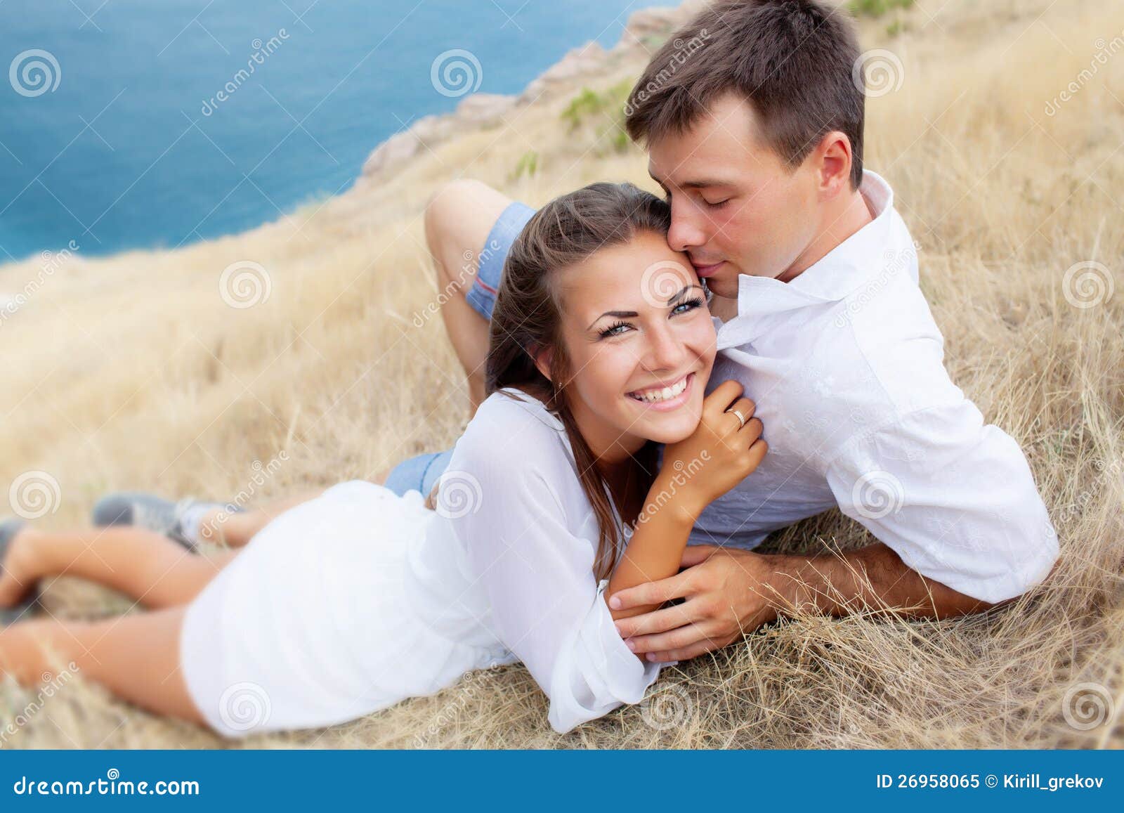 Two lovers stock image. Image of gift, love, embracing - 26958065
