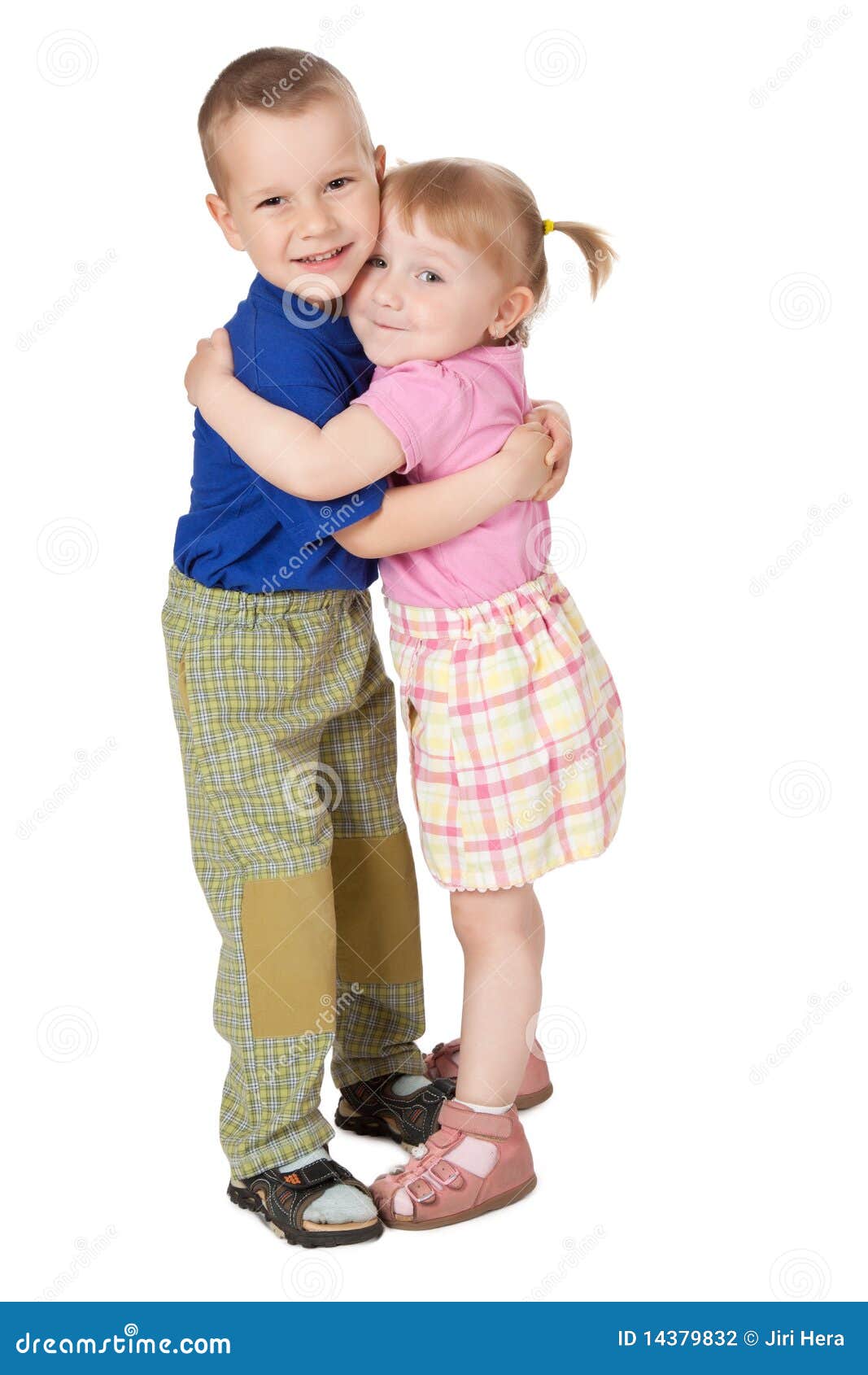 Two loving child stock photo. Image of little, father - 14379832