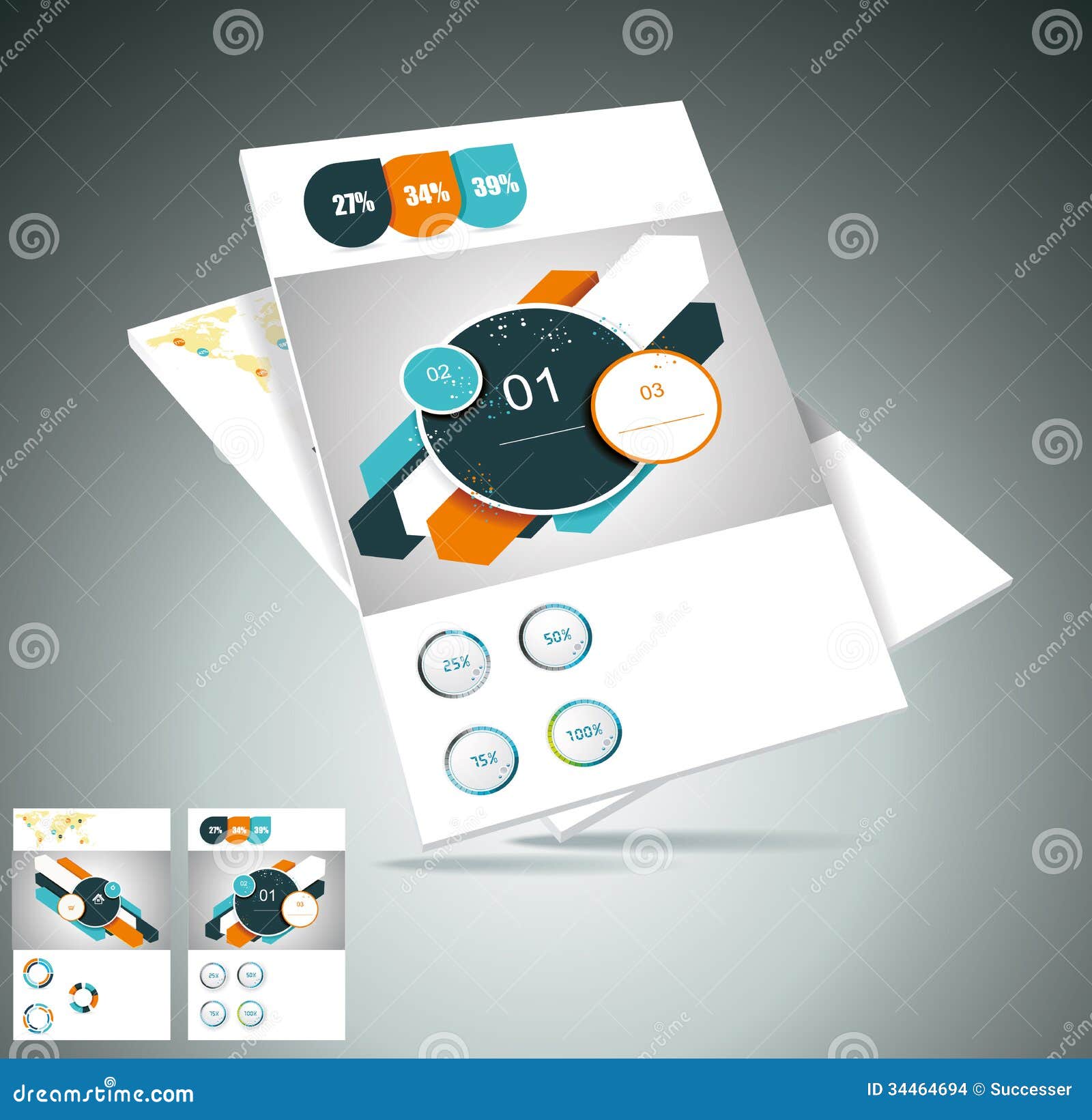 Two magazine cover stock illustration. Illustration of blue - 34464694