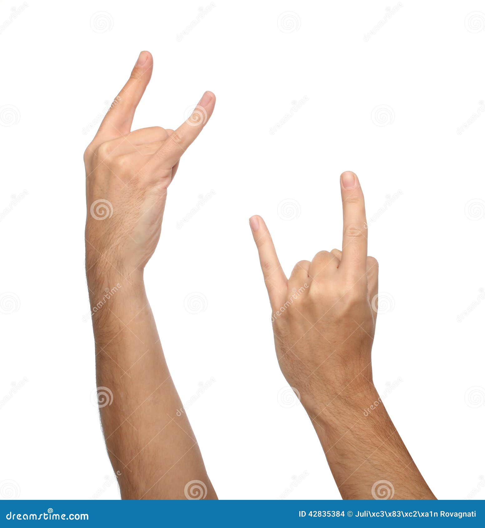Hand Signs. Differents Sizes Royalty-Free Stock Image | CartoonDealer ...