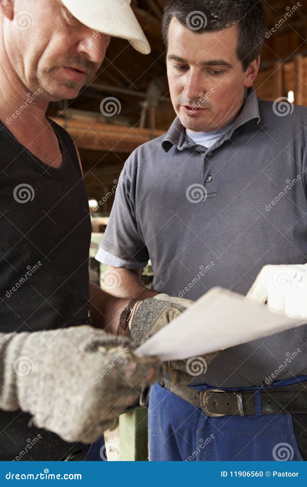 Two man discussing stock photo. Image of building, communication - 11906560