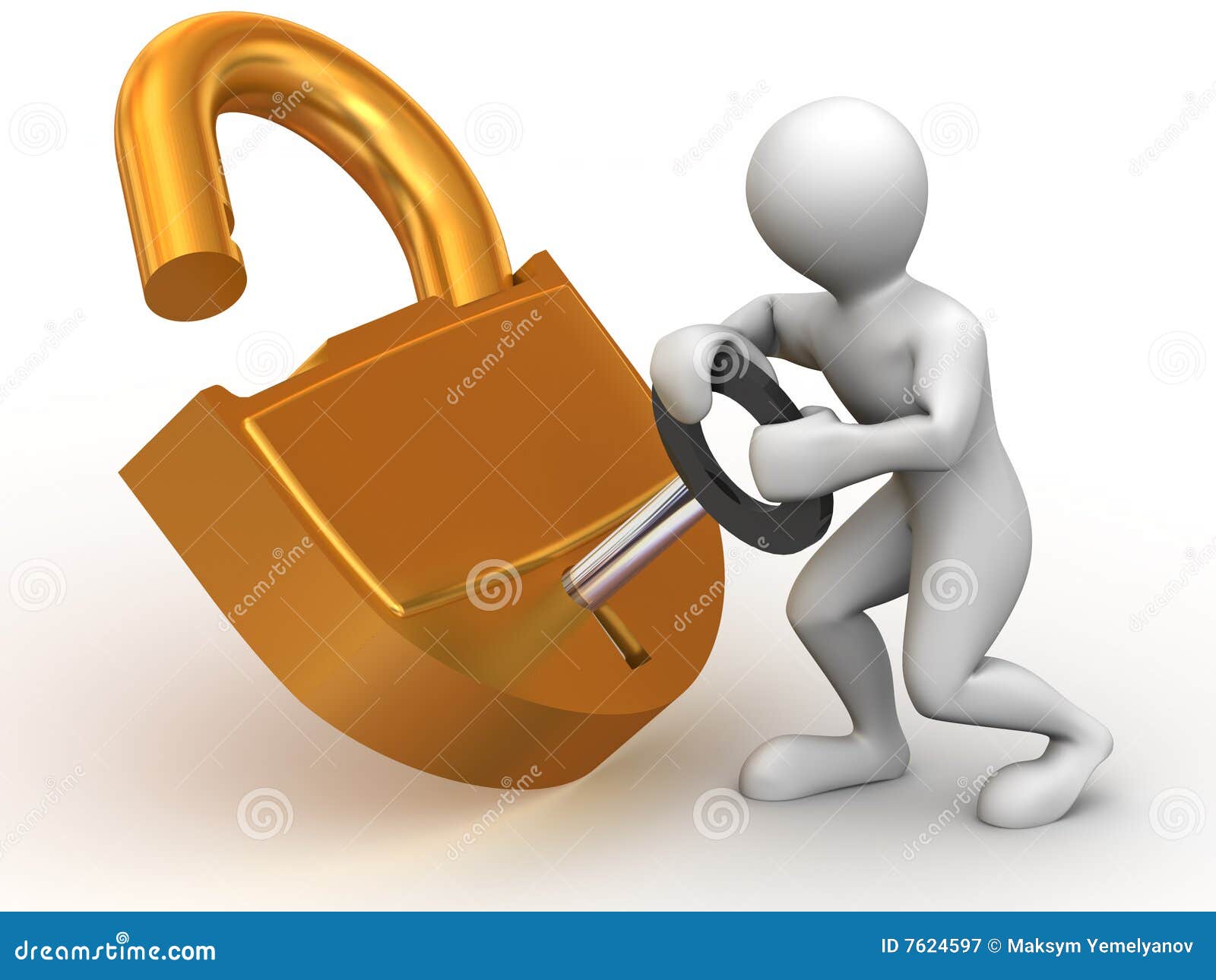 Two man with lock stock illustration. Illustration of marionette - 7624597