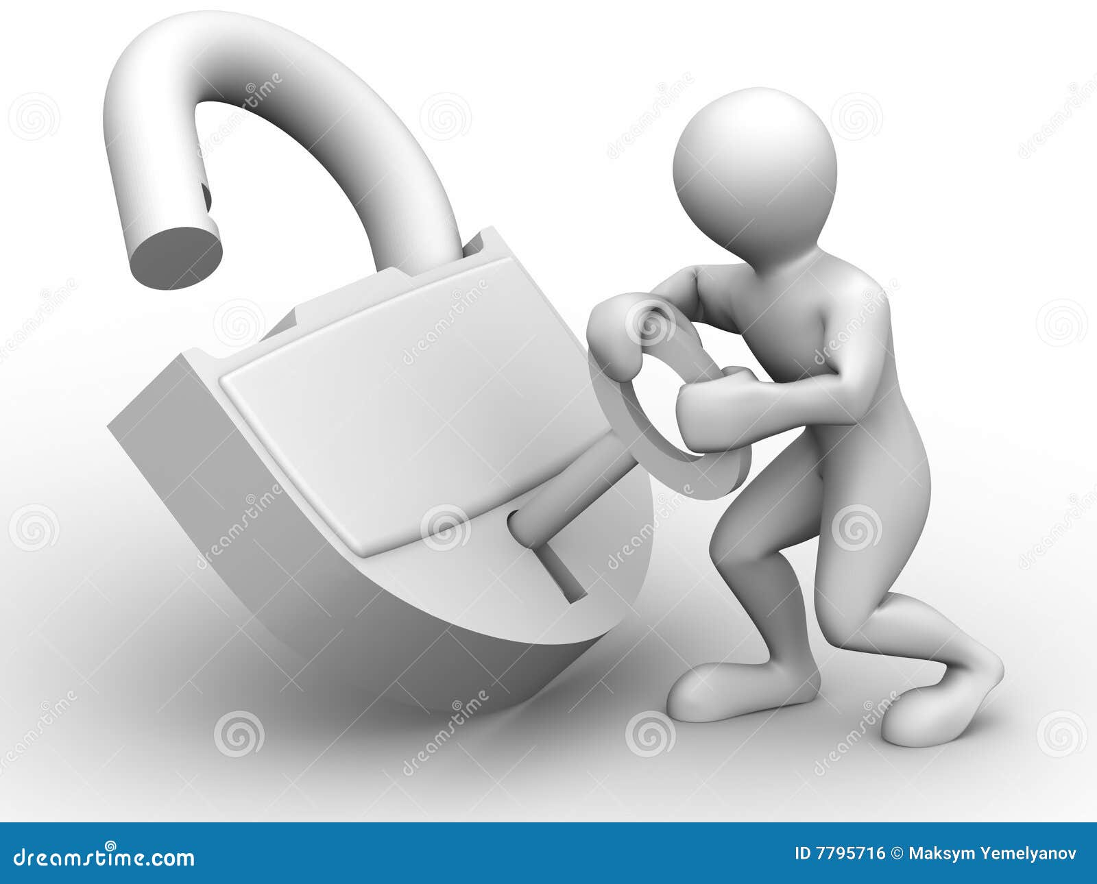 Two man with lock stock illustration. Illustration of security - 7795716
