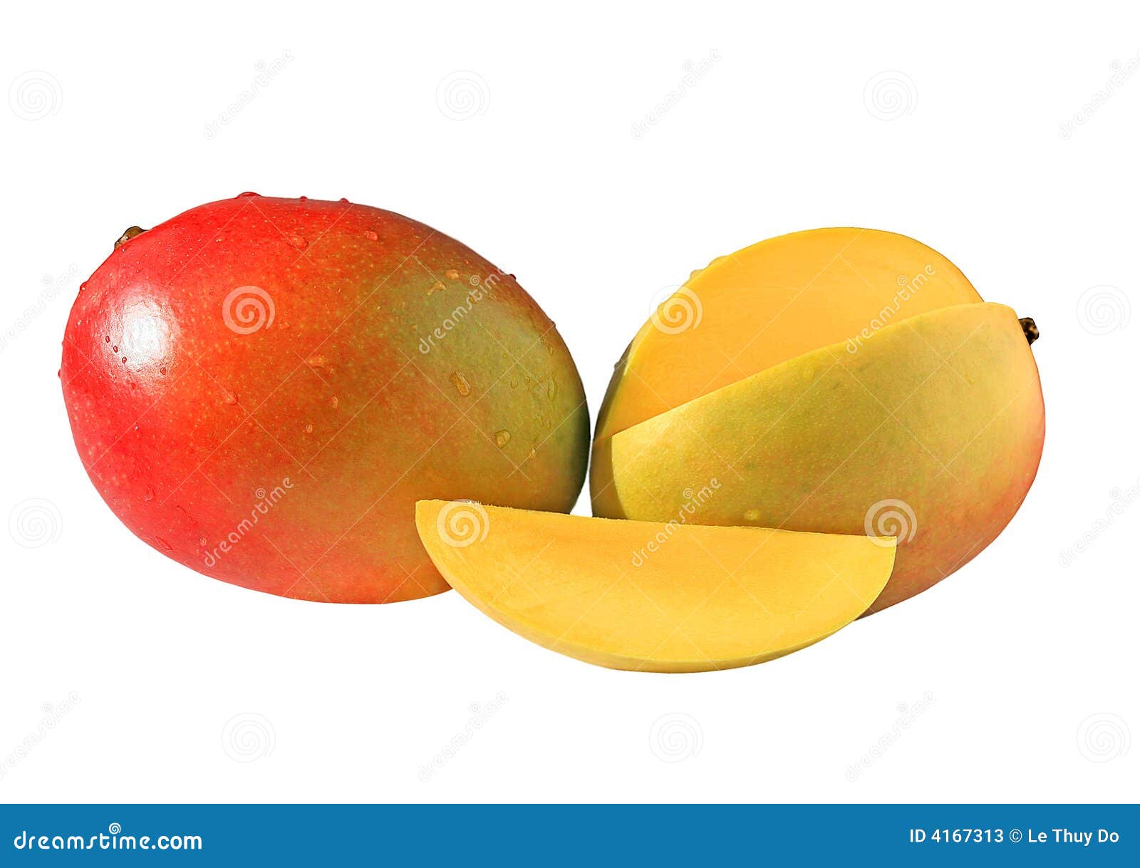 Two mangoes stock image. Image of palatable, white, delicious - 4167313