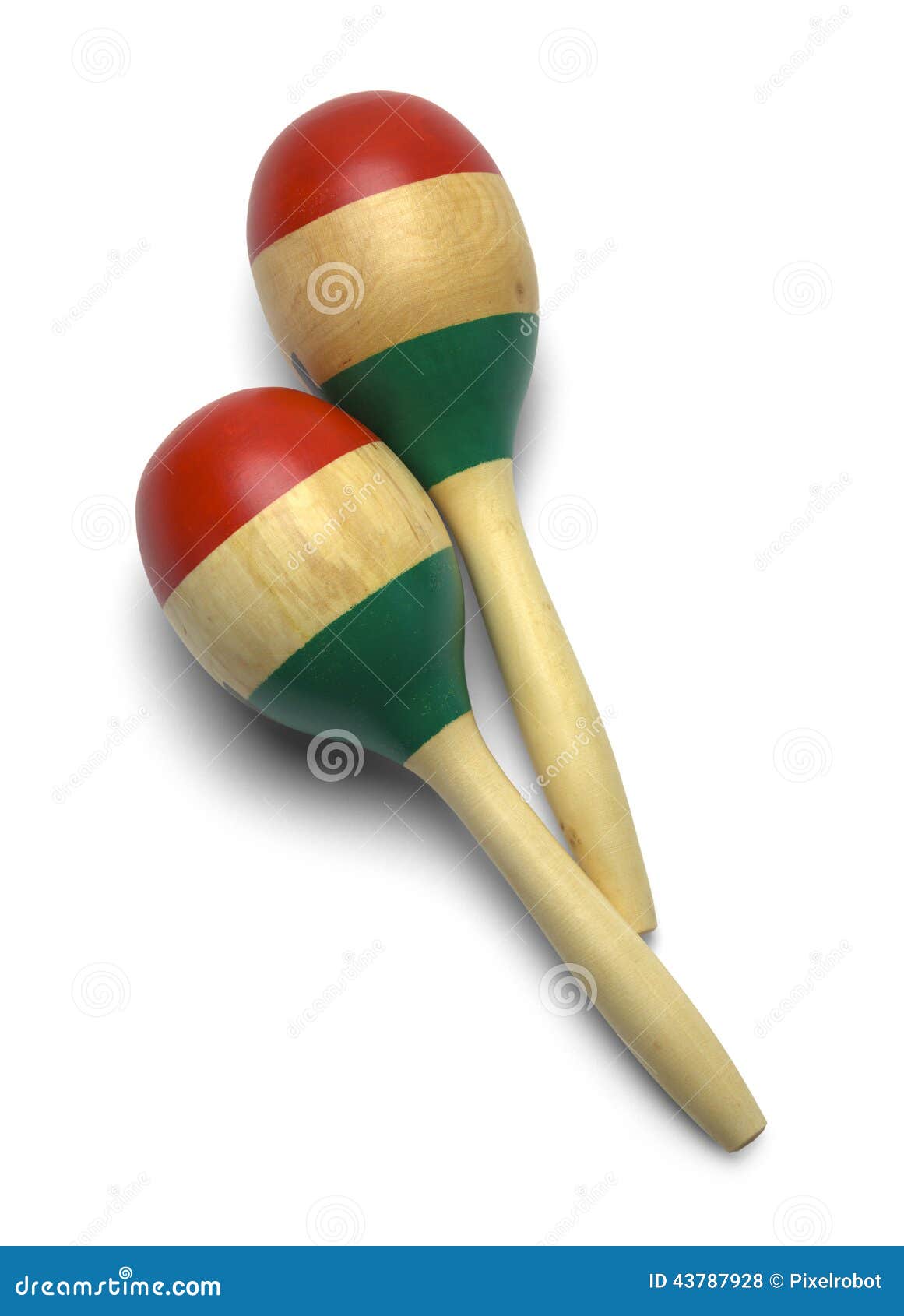 Two Maracas stock photo. Image of symbols, maraca, vertical - 43787928