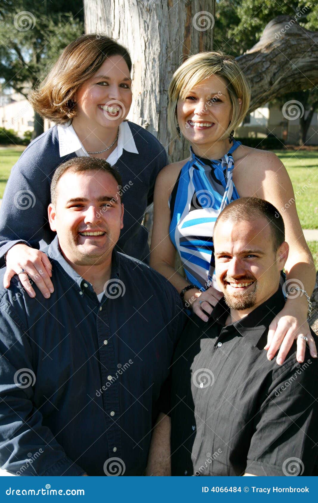 Two married couples stock photo. Image of marriage, male - 4066484