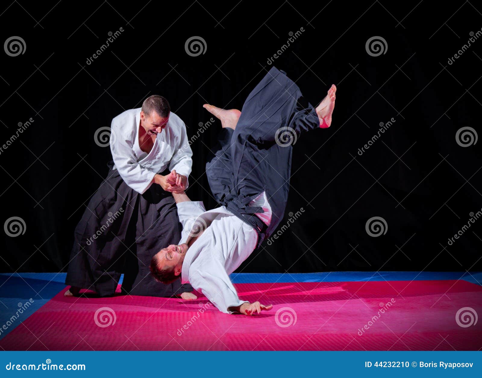Two martial arts fighters stock photo. Image of martial - 44232210
