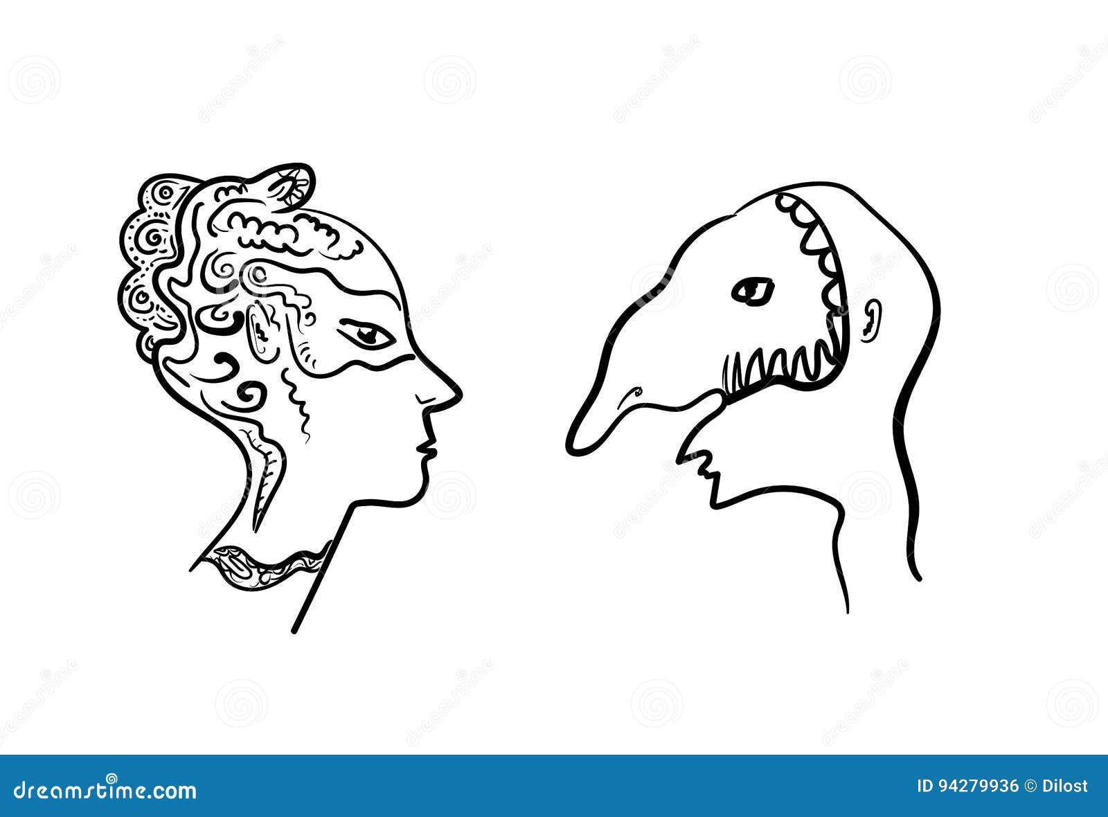 Medieval Masked Henchman With Big Shiny Axe Vector Illustration ...