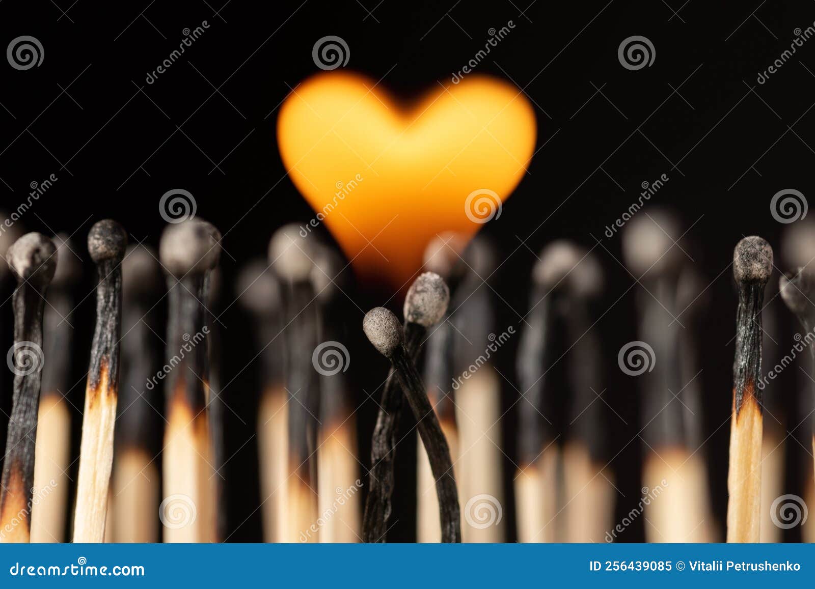 Concept of love stock image. Image of symbol, burnt - 256439085