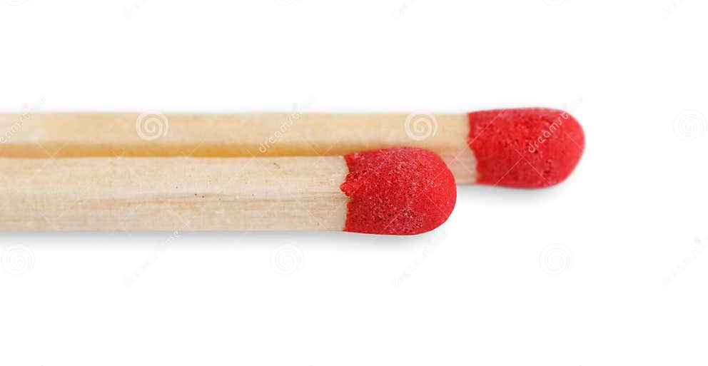 Two matchsticks. stock image. Image of objects, group - 18649349