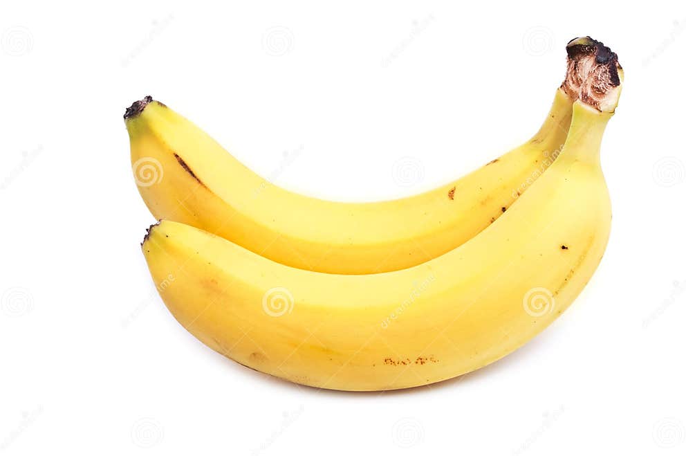 Two mature bananas stock photo. Image of banana, breakfast - 17903546