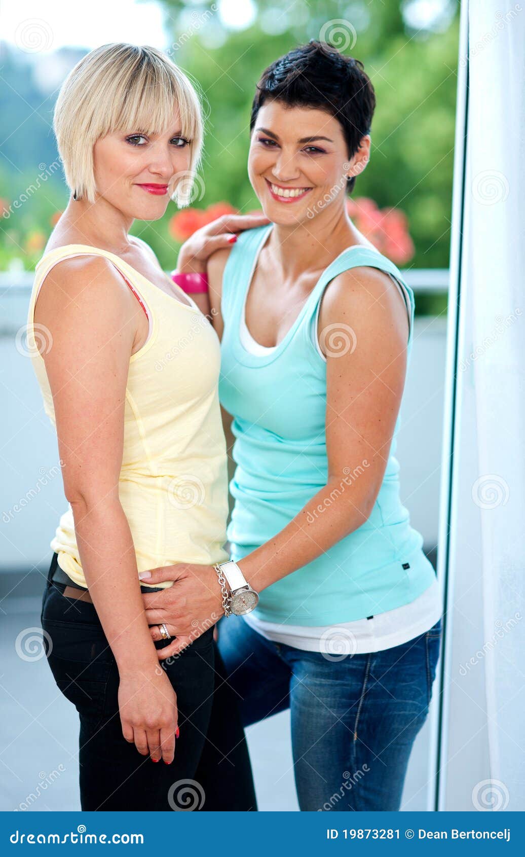 Two Mature Woman Friends Stock Image - Image: 19873281