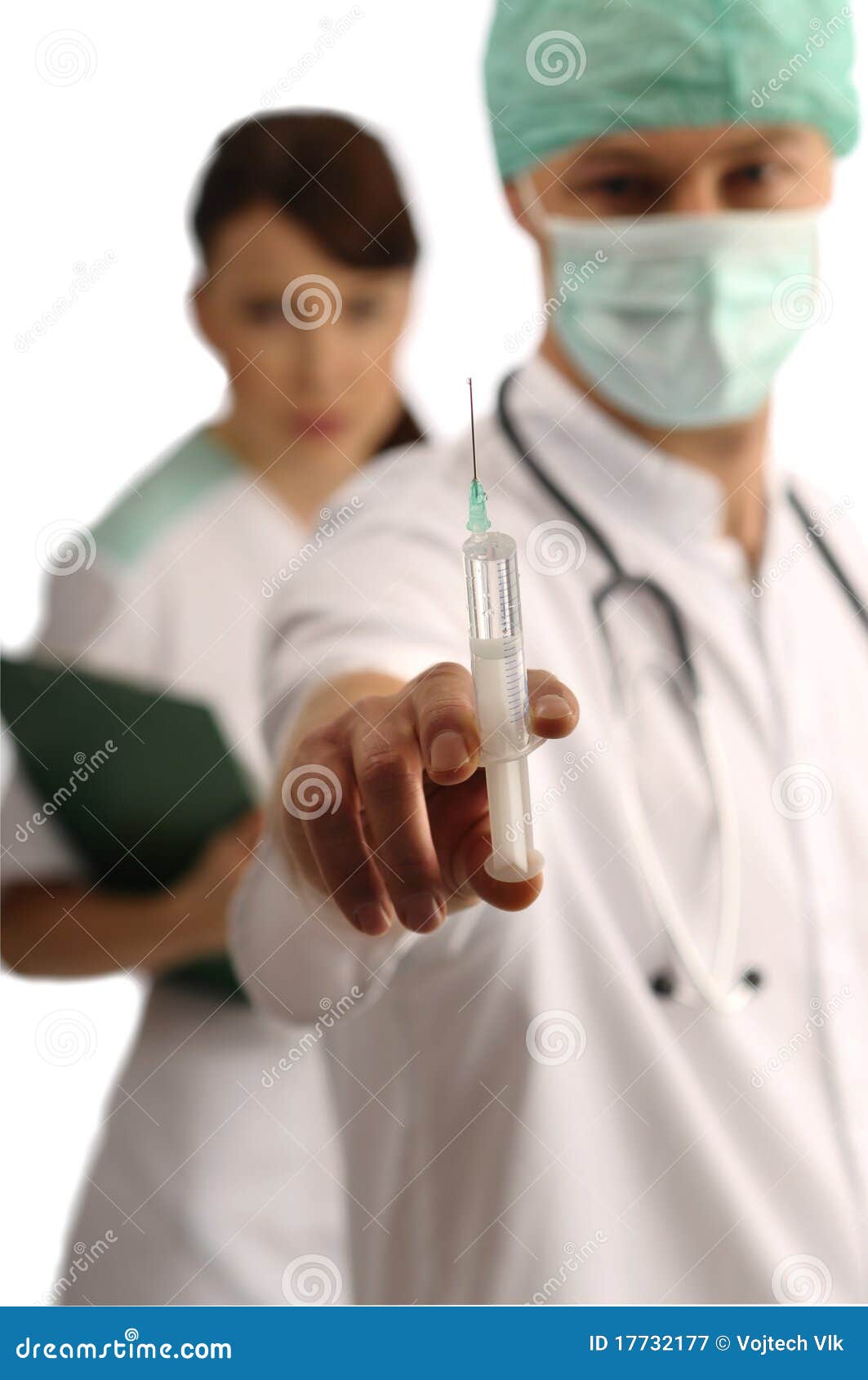 Two medical assistants stock image. Image of healt, assistant - 17732177