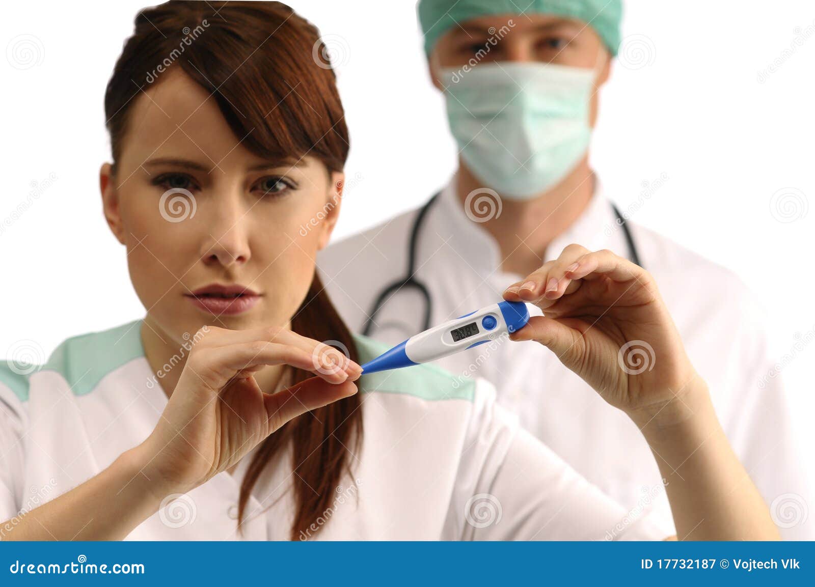 Two medical assistants stock image. Image of clinical - 17732187