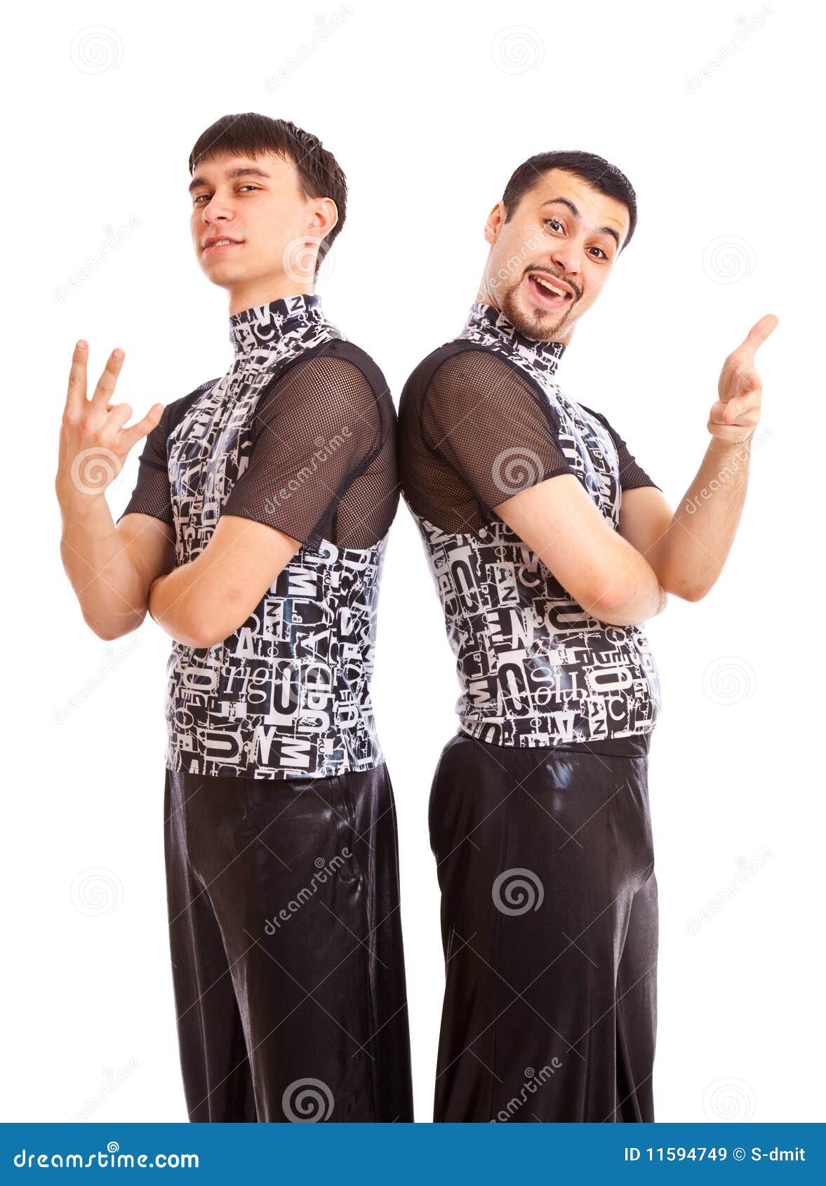 Two men stock image. Image of cool, adult, portrait, friendly - 11594749