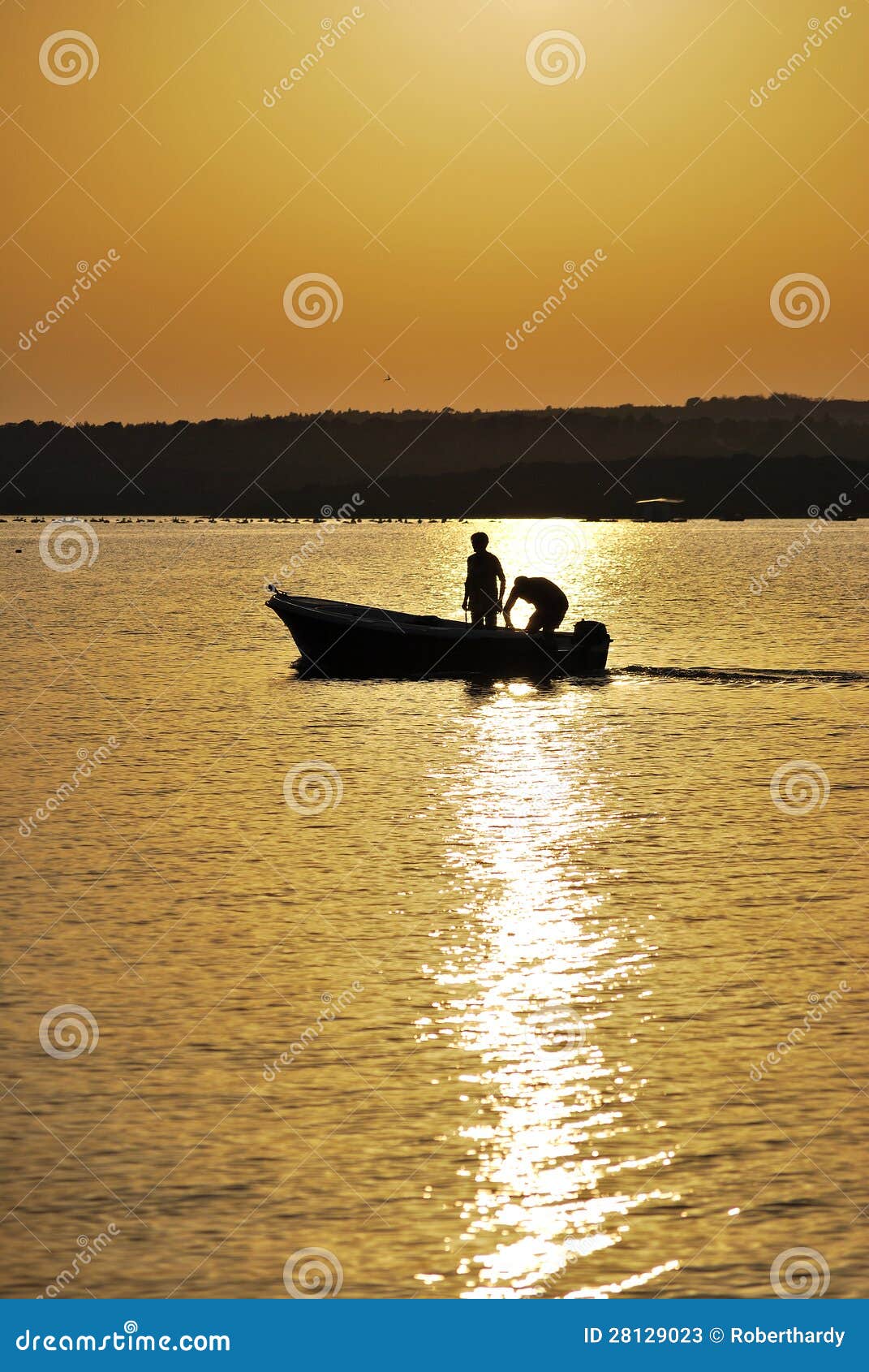 Two men in a boat stock image. Image of navigating, holiday - 28129023