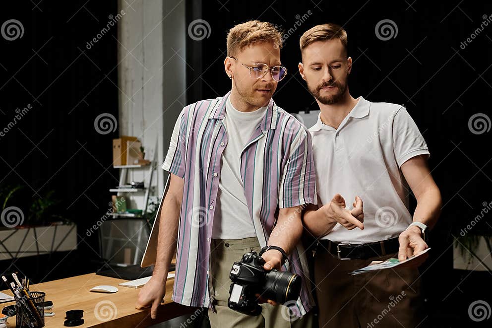 Harmonious Duo: Creative Collaboration Stock Image - Image of efficient, teamwork: 326151879