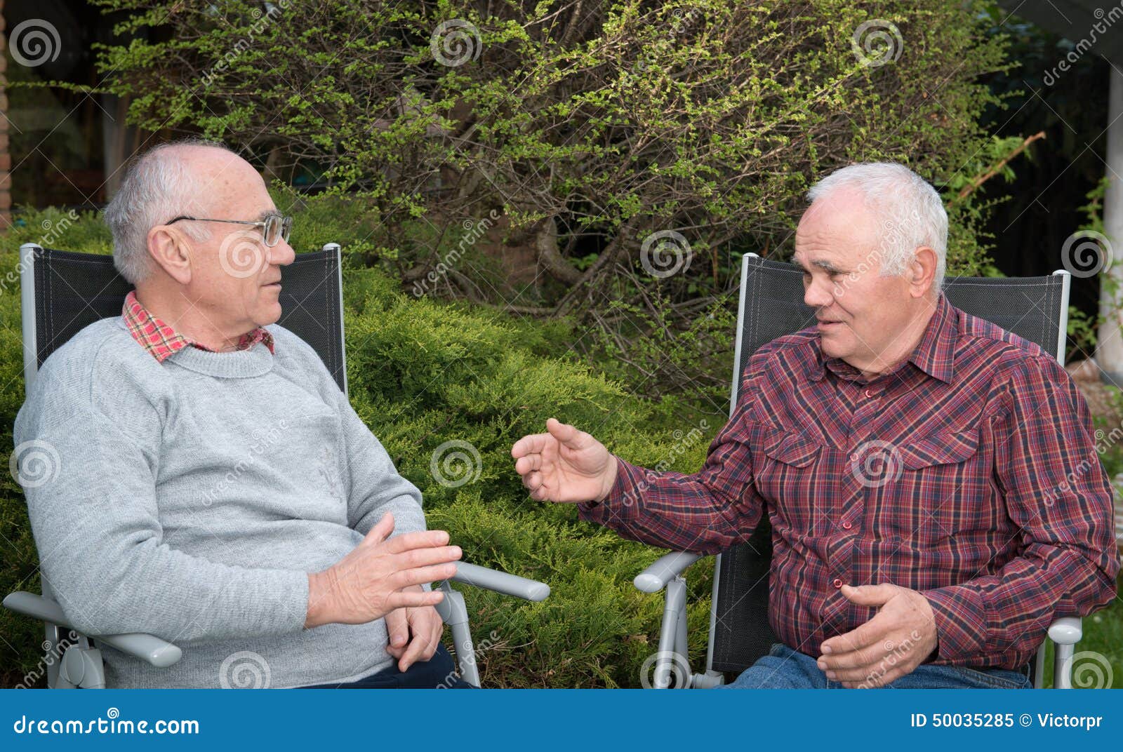 Two men discussing stock image. Image of relationship - 50035285