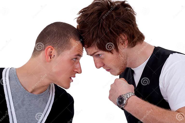 Two men fighting stock photo. Image of handsome, couple - 15590362