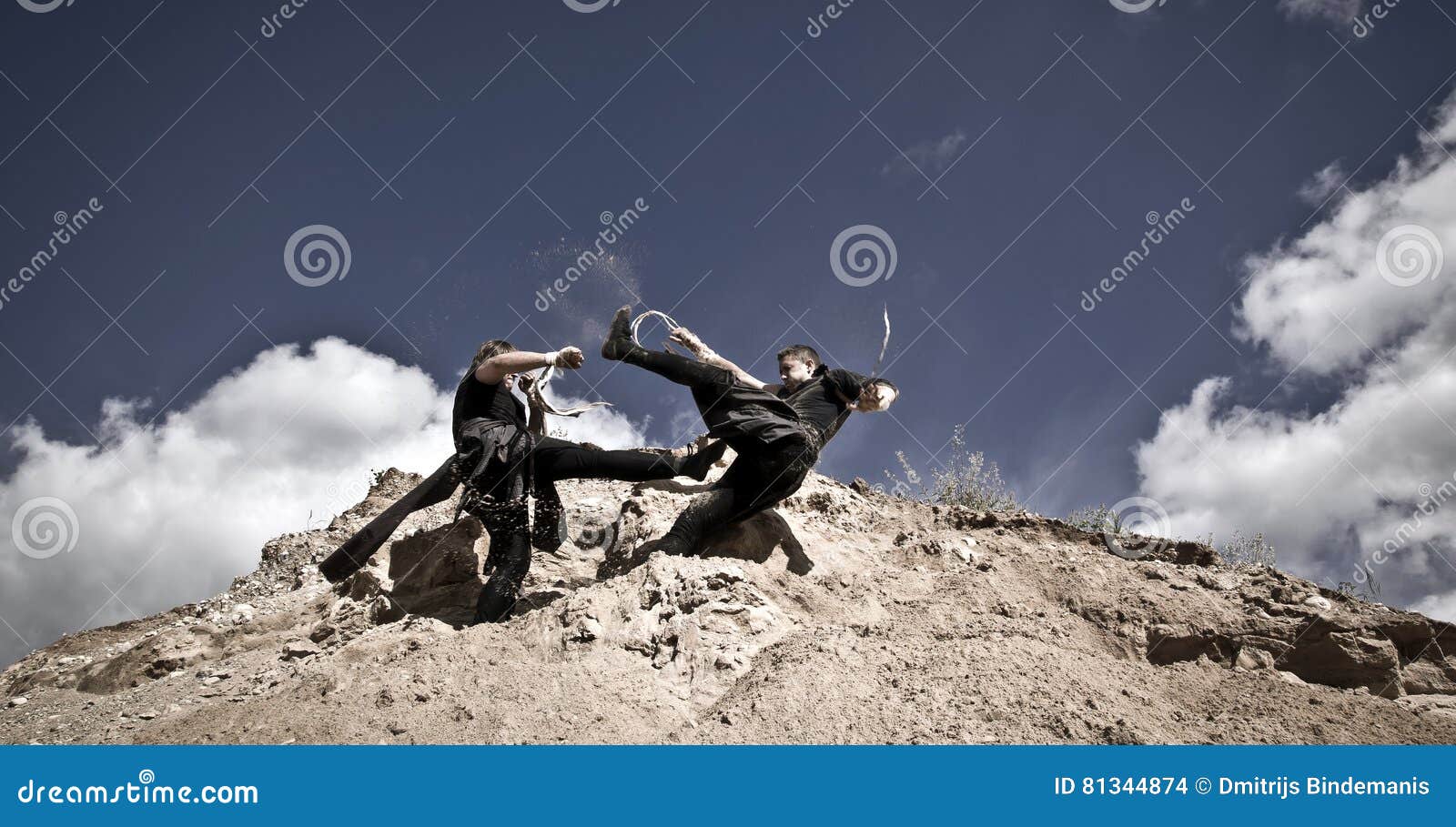 Two men are fighting stock photo. Image of fighting, emotional - 81344874