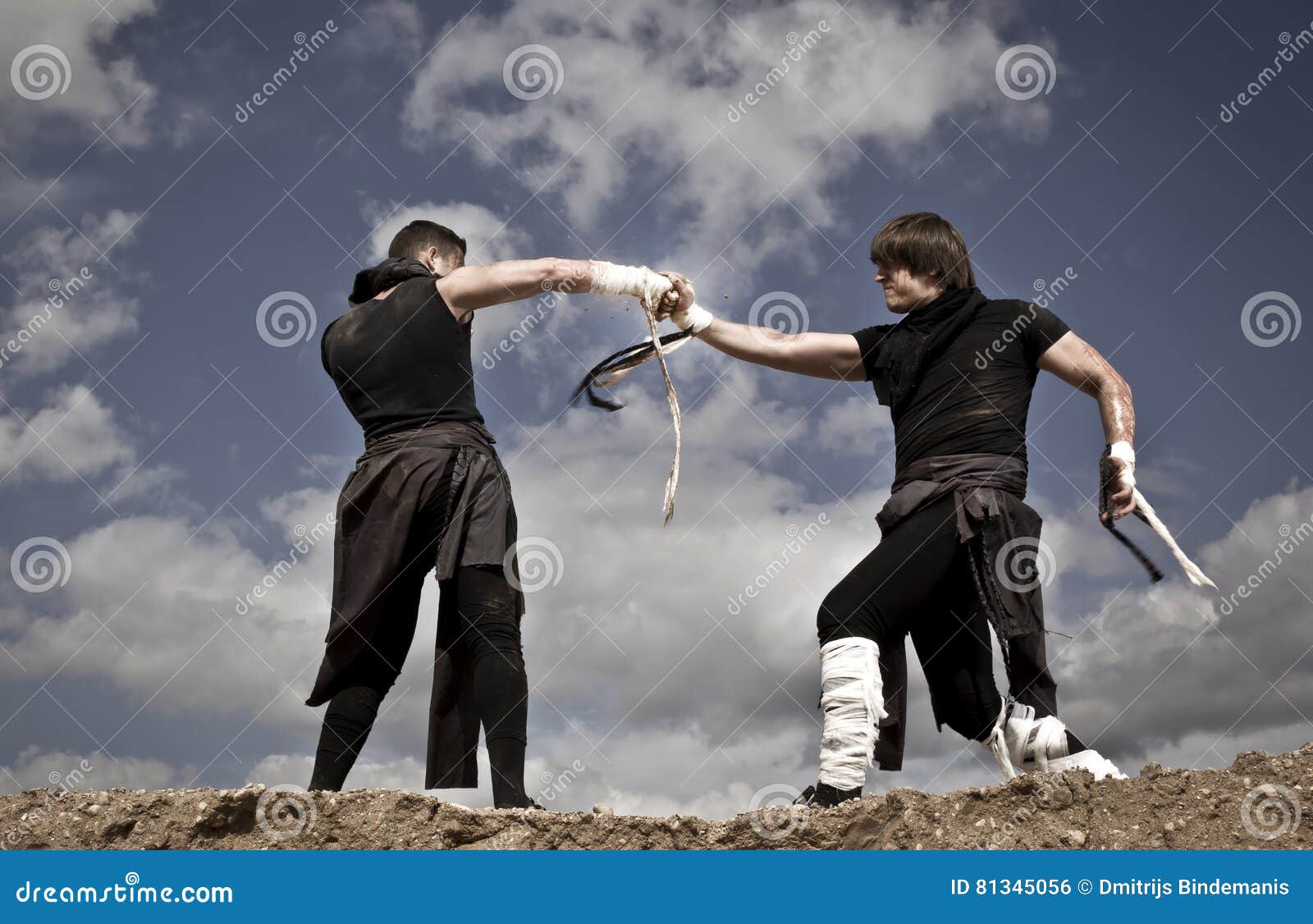 Two men are fighting stock photo. Image of emotional - 81345056