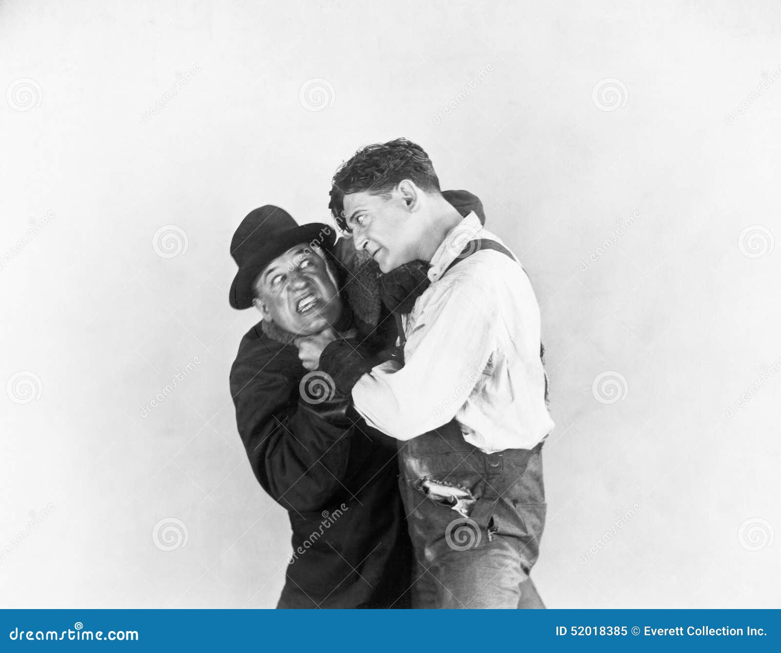 Two Men Fighting with Each Other Stock Image - Image of bygone, anger ...