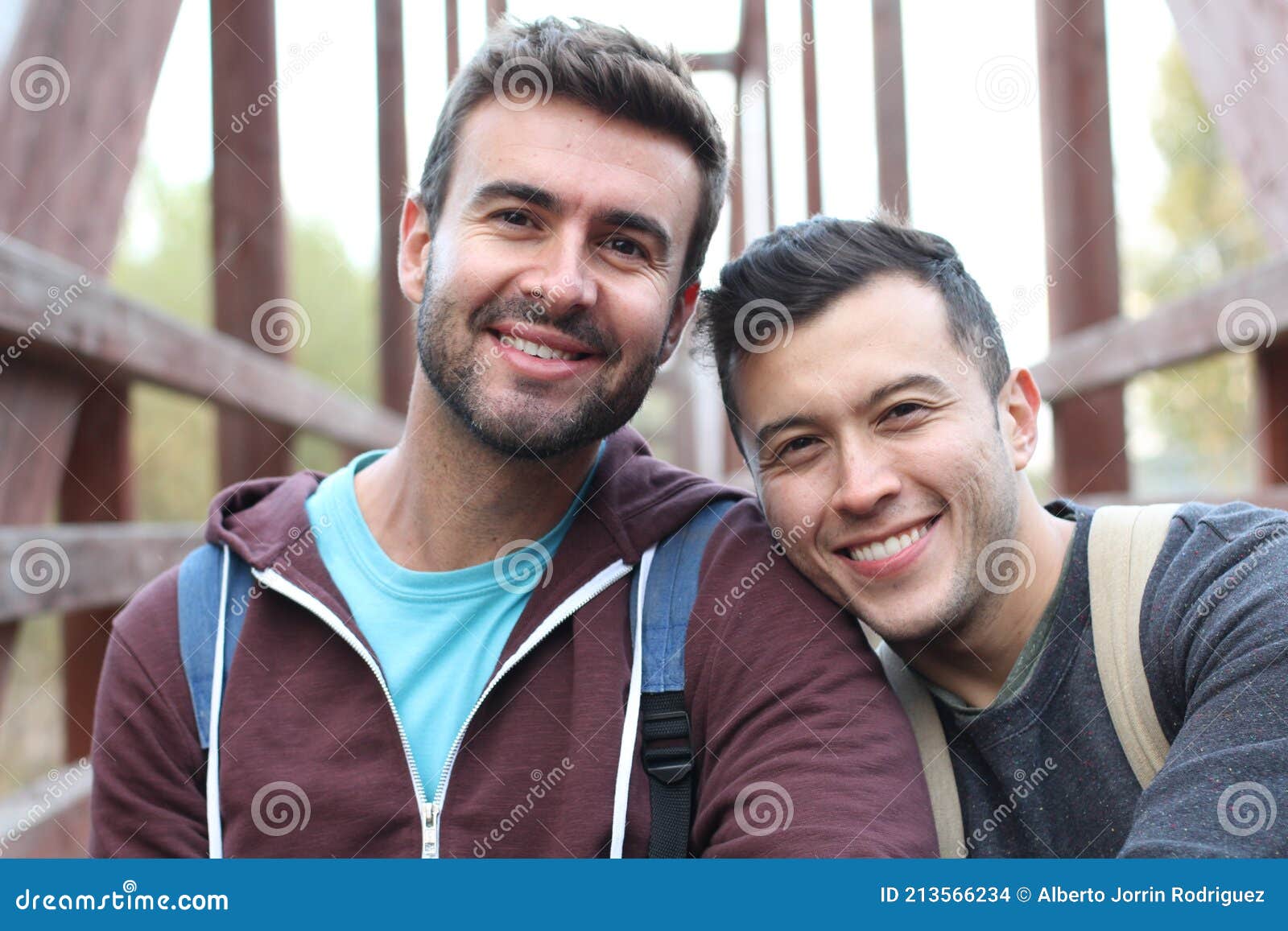 Two Men Going on an Adventure Stock Photo - Image of exploration ...