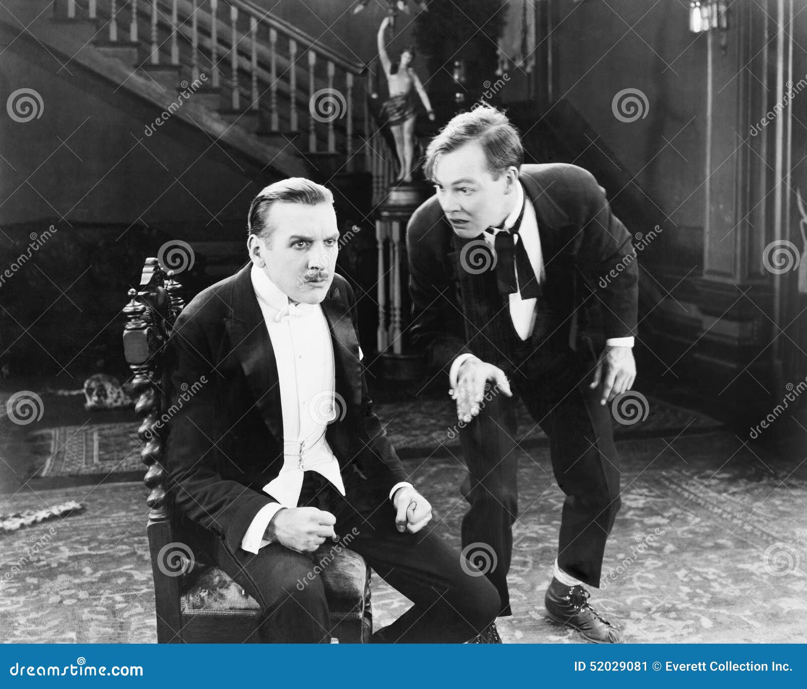 Two Men Having a Heated Discussion Stock Image - Image of crouch ...