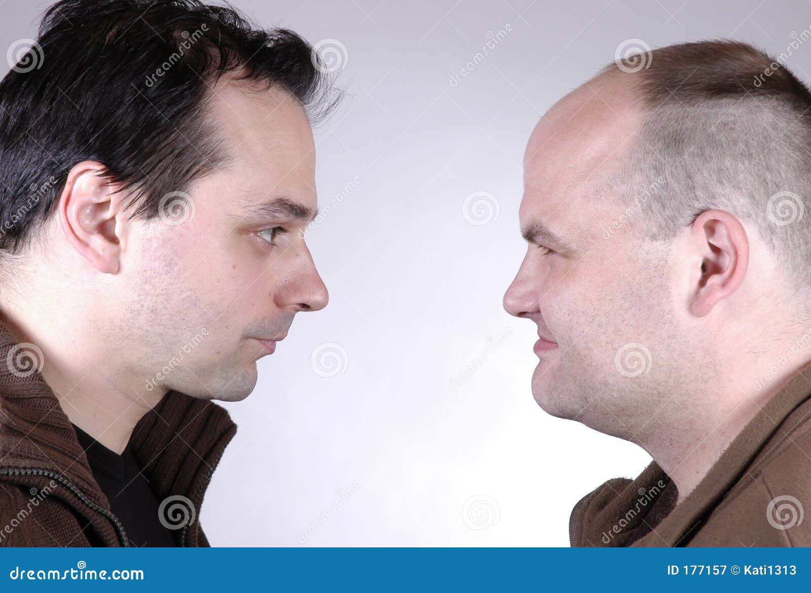 Two men II stock image. Image of friendship, fierce, amusing - 177157