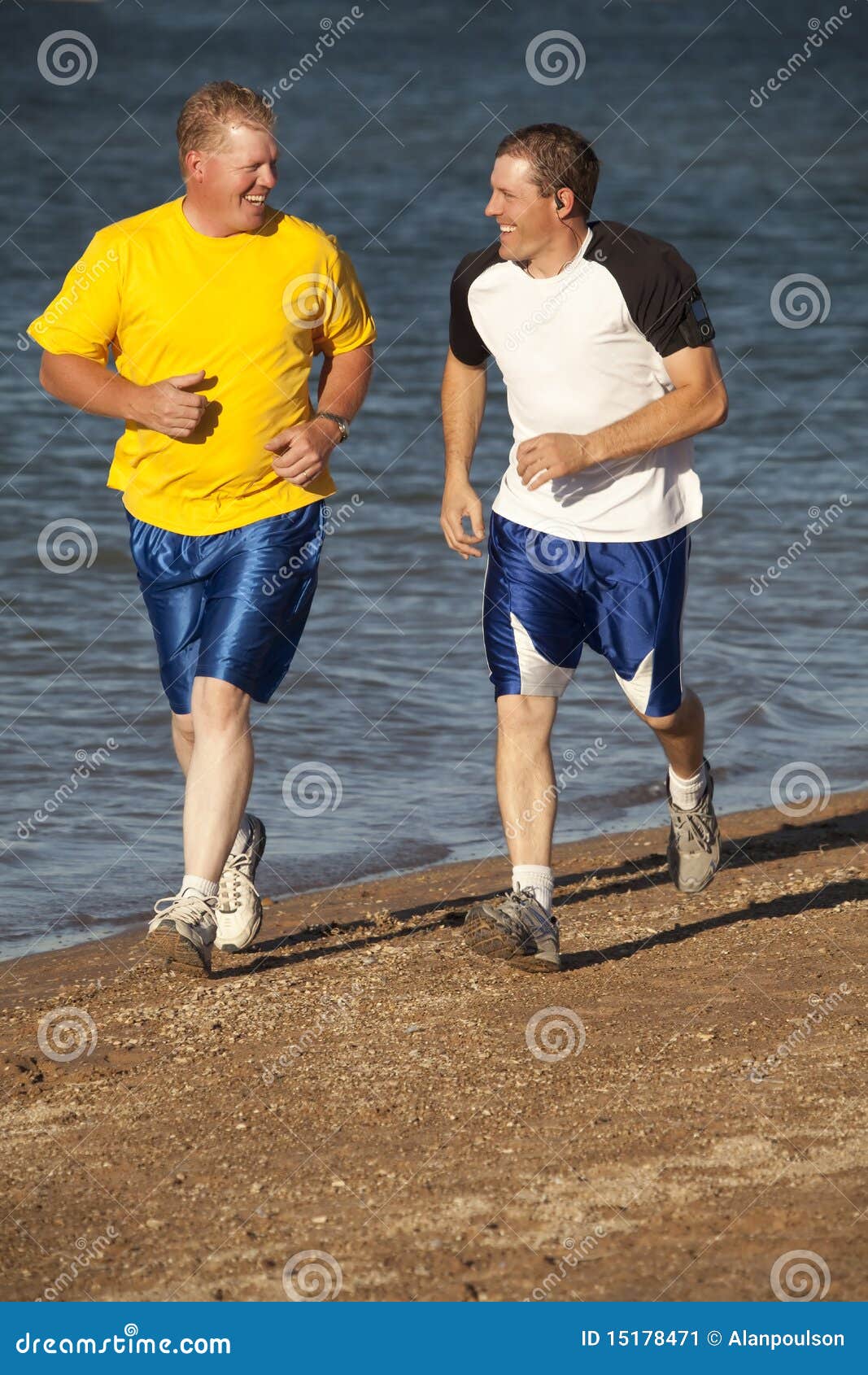 Two men running stock image. Image of exercise, athletic - 15178471