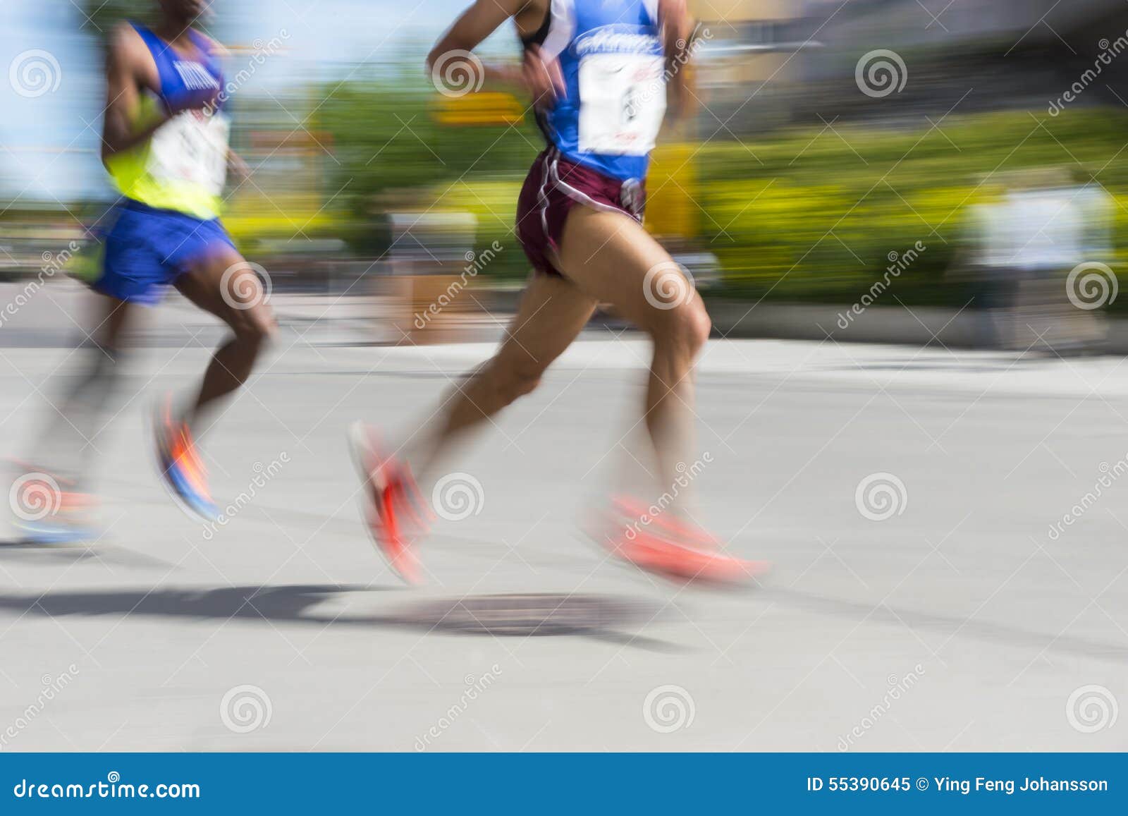 Two men running stock image. Image of athlete, competition - 55390645