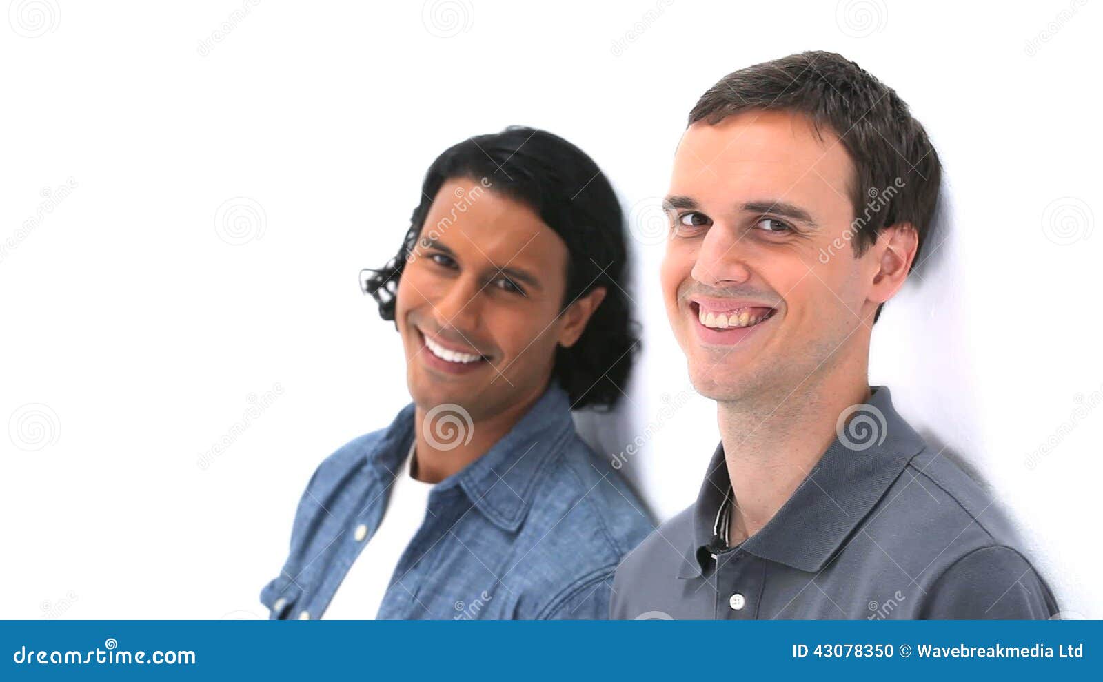 Two Men Leaning Against Wall Stock Footage & Videos - 7 Stock Videos