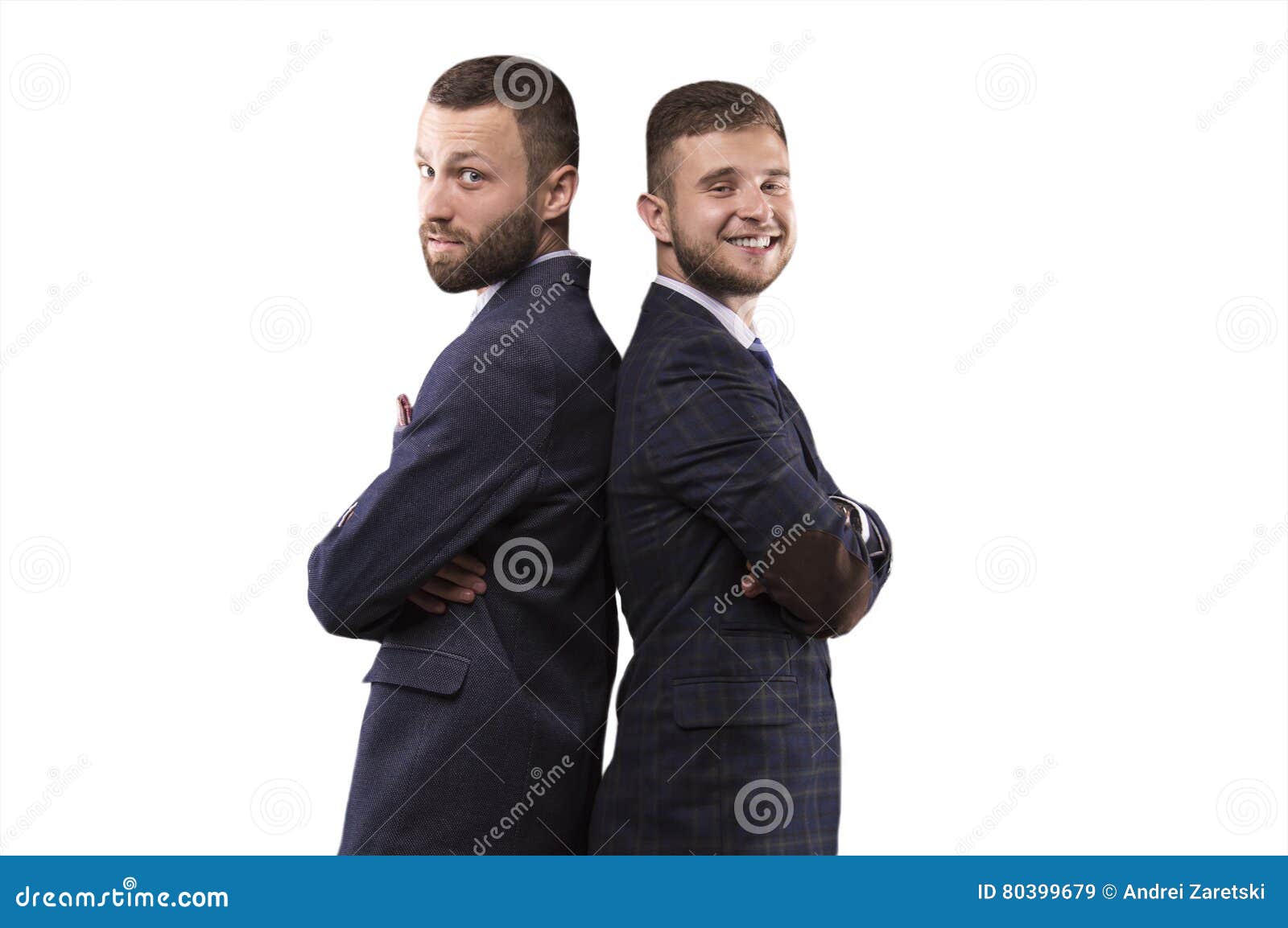 Two Men Standing Back To Back Stock Image - Image of person, mentor ...