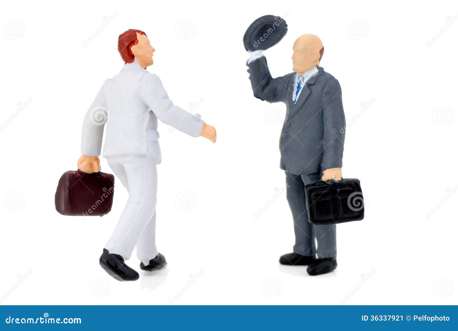 Two Men in Suit with Welcome. Stock Image - Image of forgather, officer ...