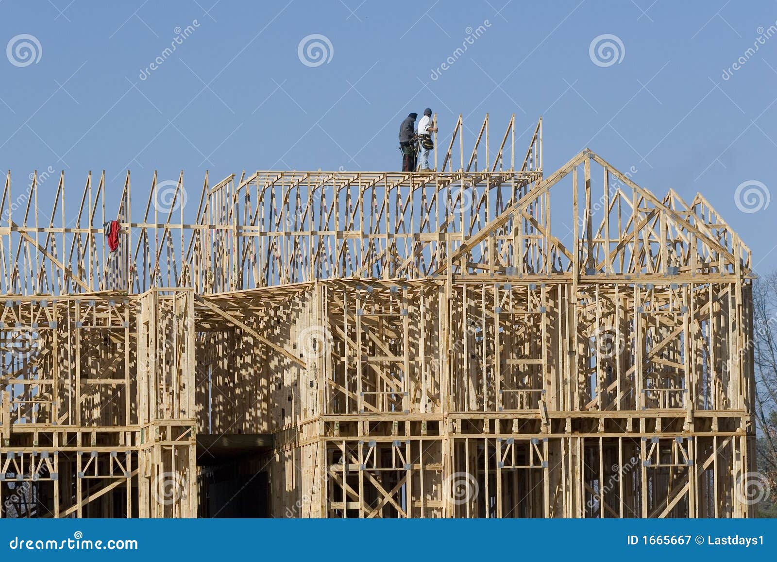 Two men working stock image. Image of build, carpentry - 1665667