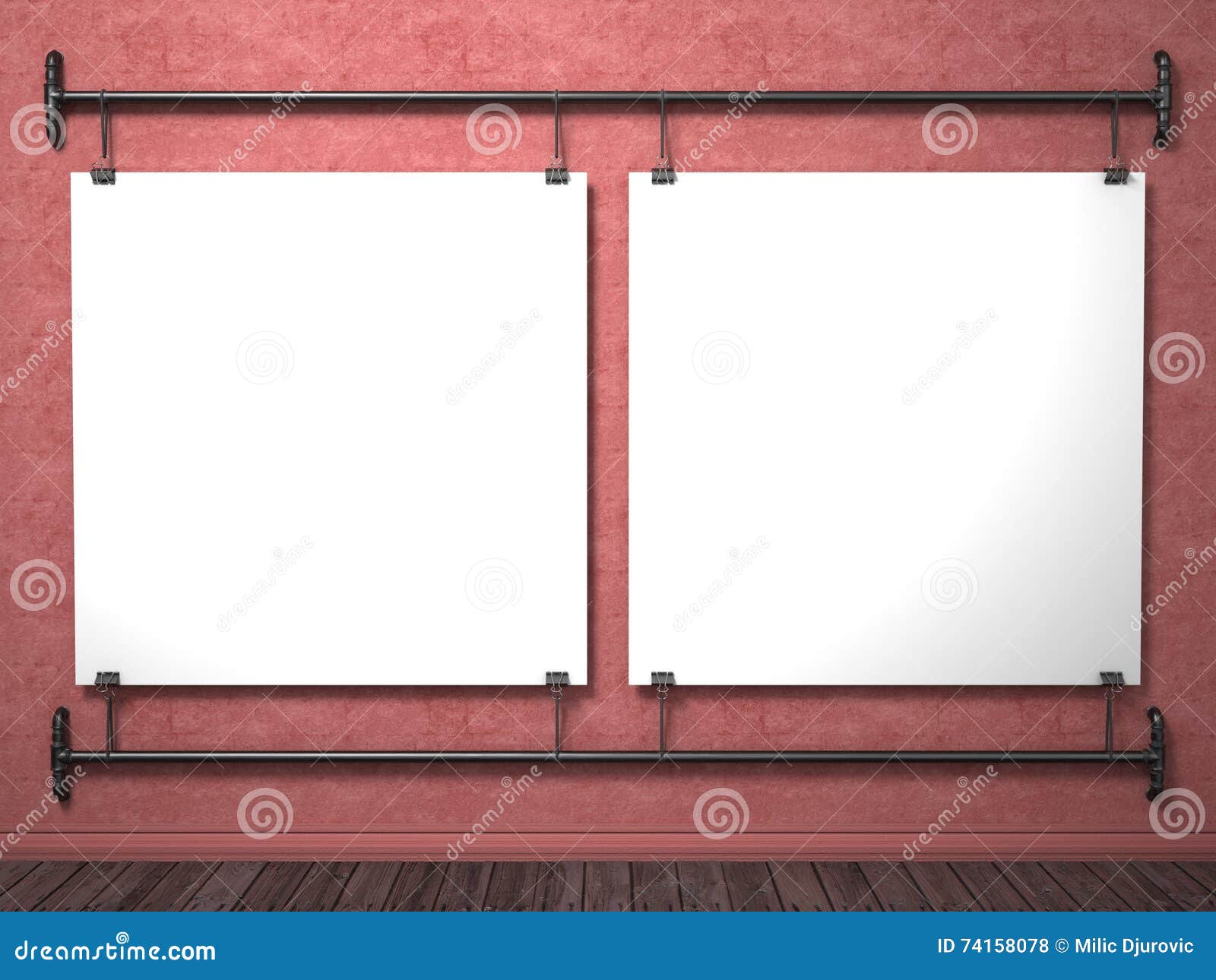 Pipe Frame Pipework Border Design Cartoon Vector | CartoonDealer.com ...