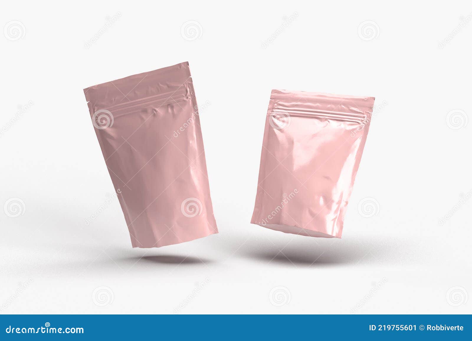 Two Mockup of Pink Pack a Snack Stock Illustration - Illustration of ...