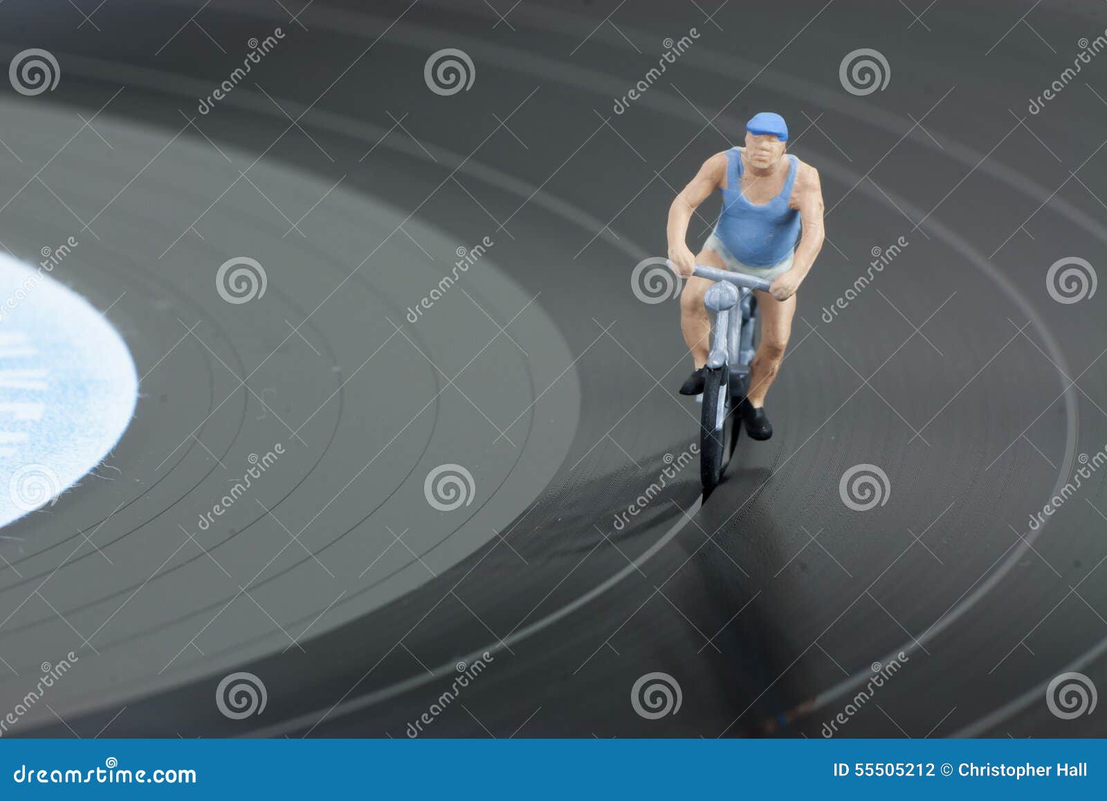 Two Model People in Cycle Race Stock Photo - Image of race, track: 55505212