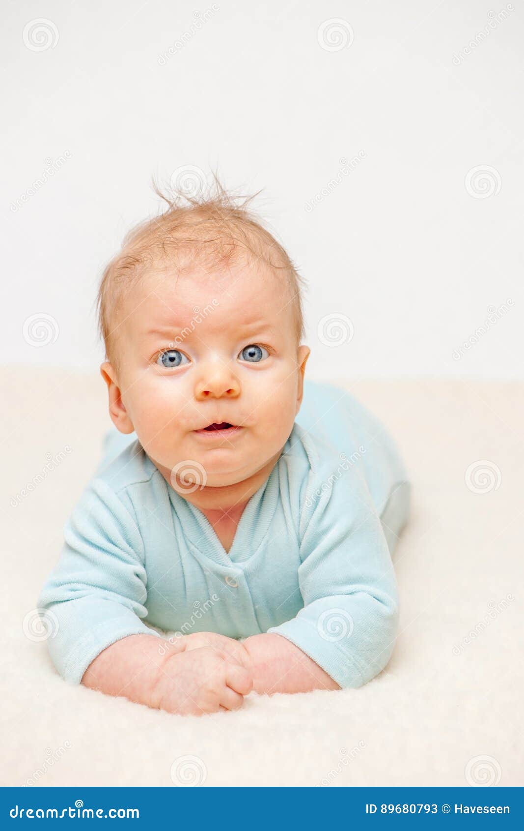 Two months old baby stock image. Image of portrait, human - 89680793
